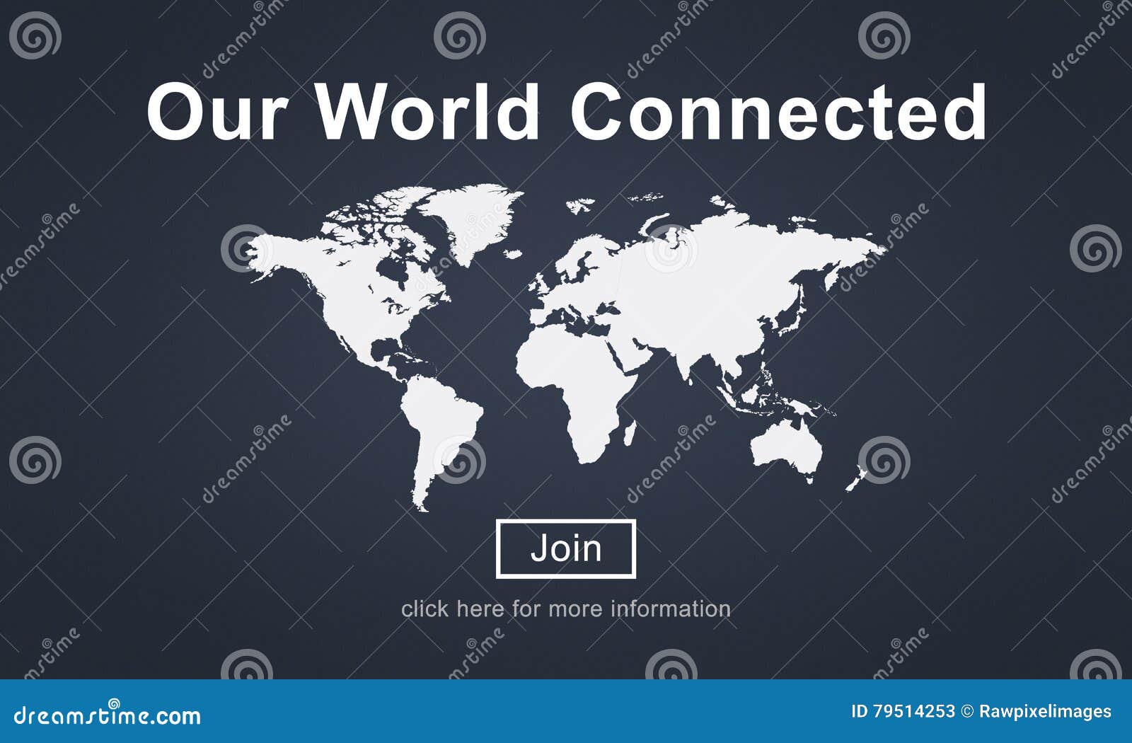 Our World Connected Social Networking Interconnection Concept Stock ...