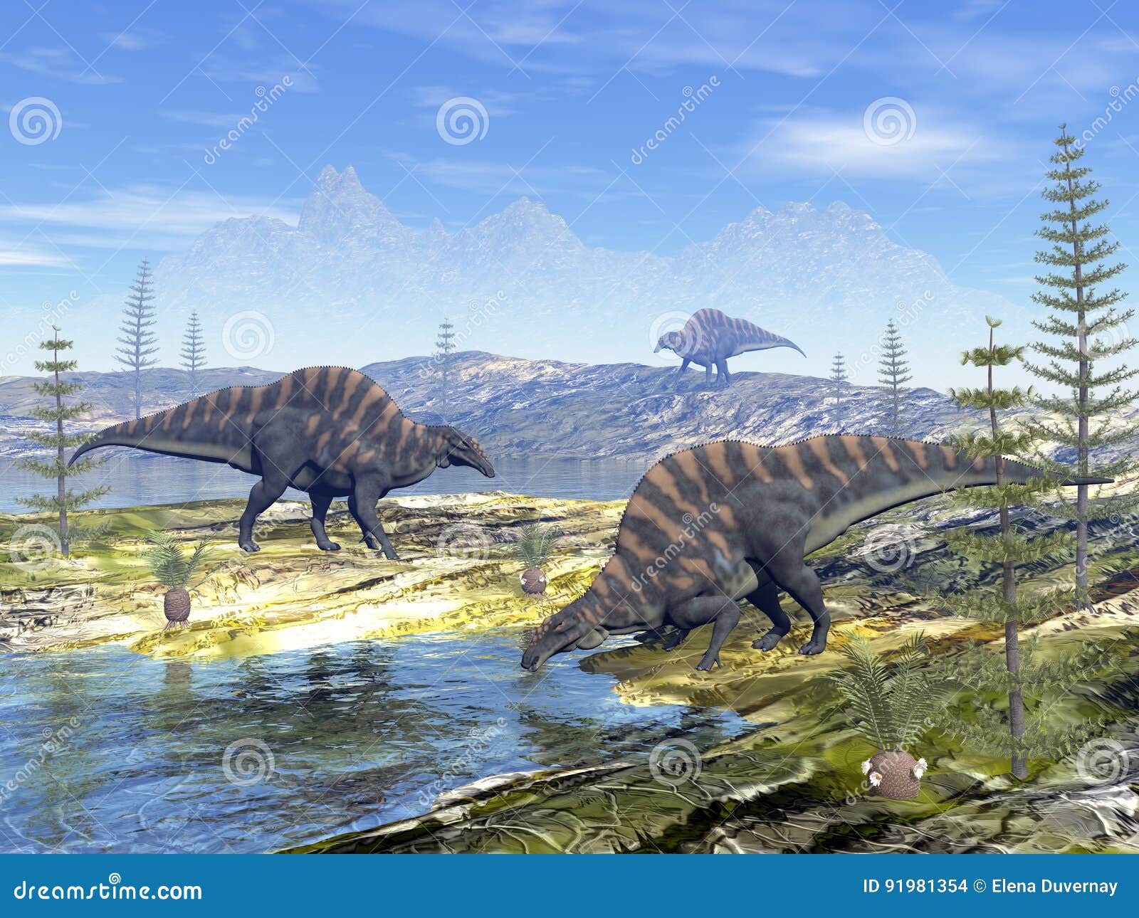 Ouranosaurus Cartoons, Illustrations & Vector Stock Images - 30 ...