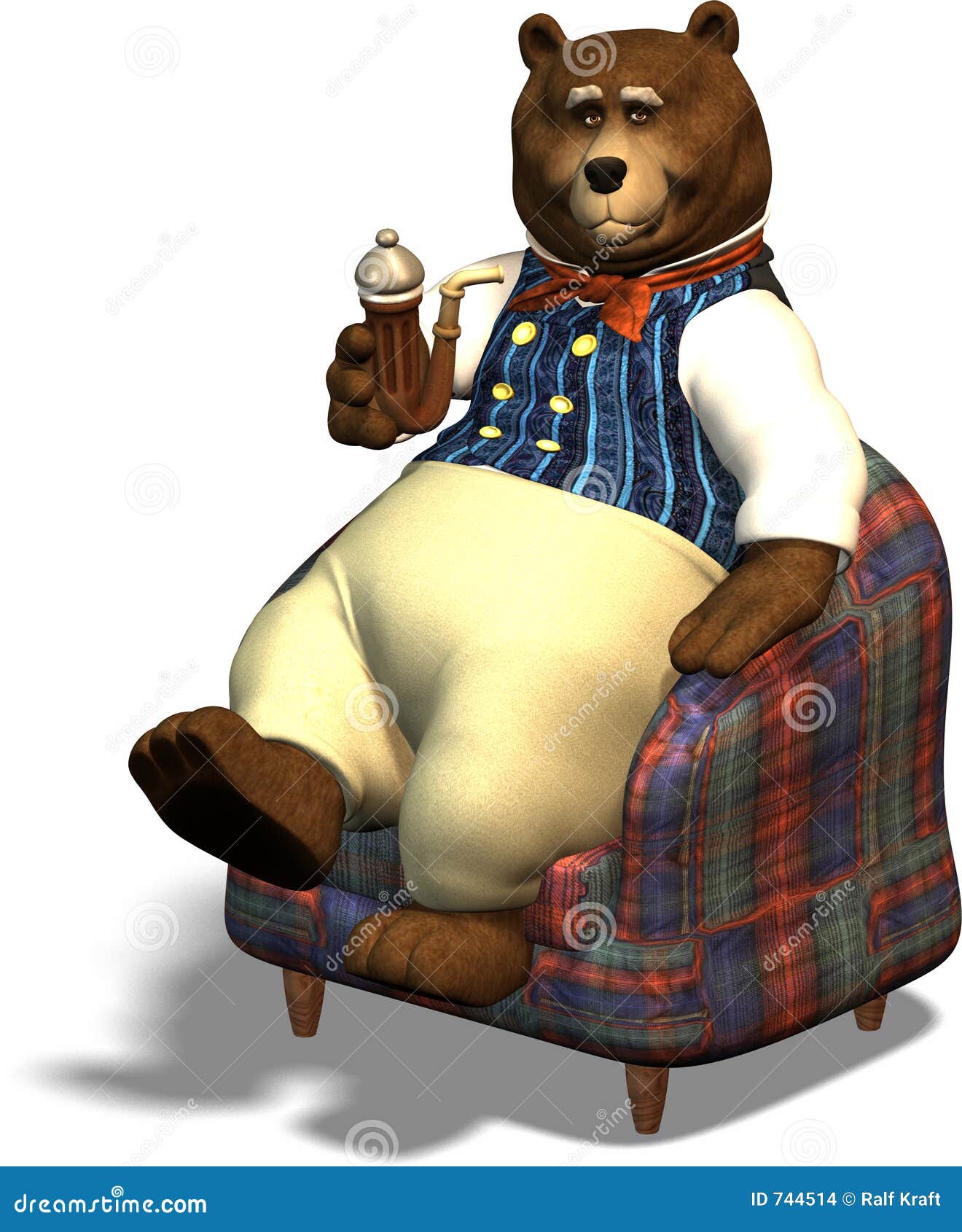 Ours De Papa Illustration Stock Illustration Du Ours Mignon 744514