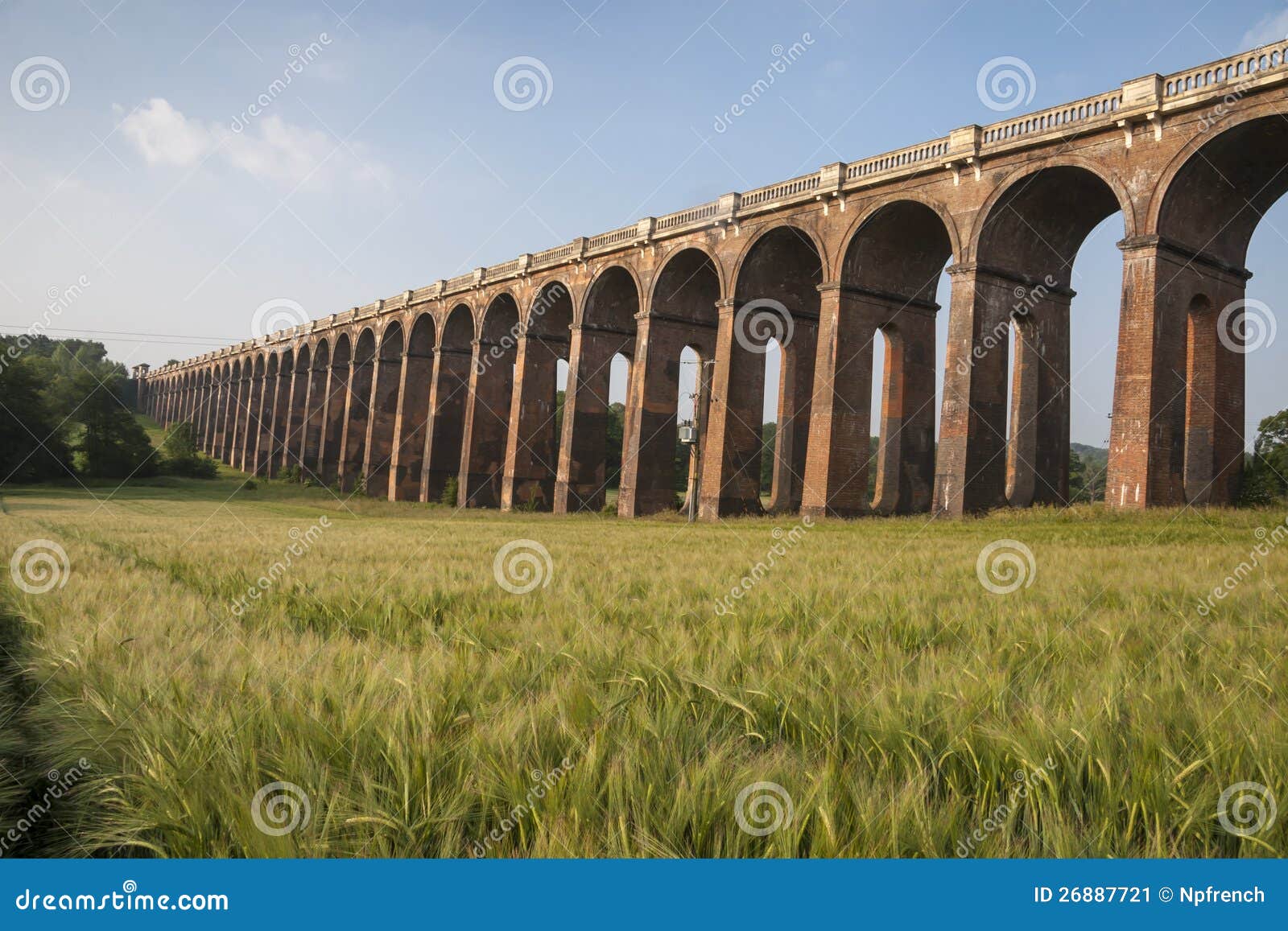 Ouse Valley Viaduct stock image. Image of valley, sussex - 26887721