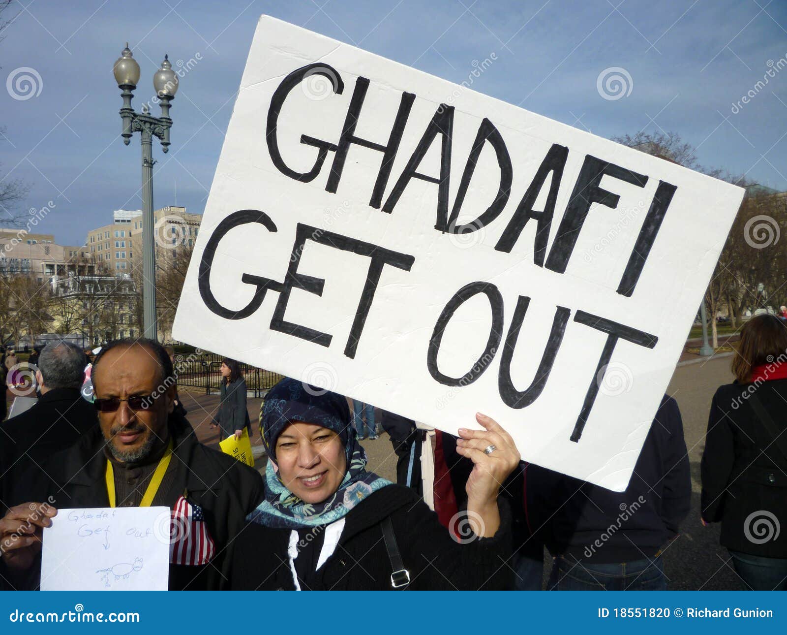 Ousting Ghadafi editorial image. Image of protest, people - 18551820