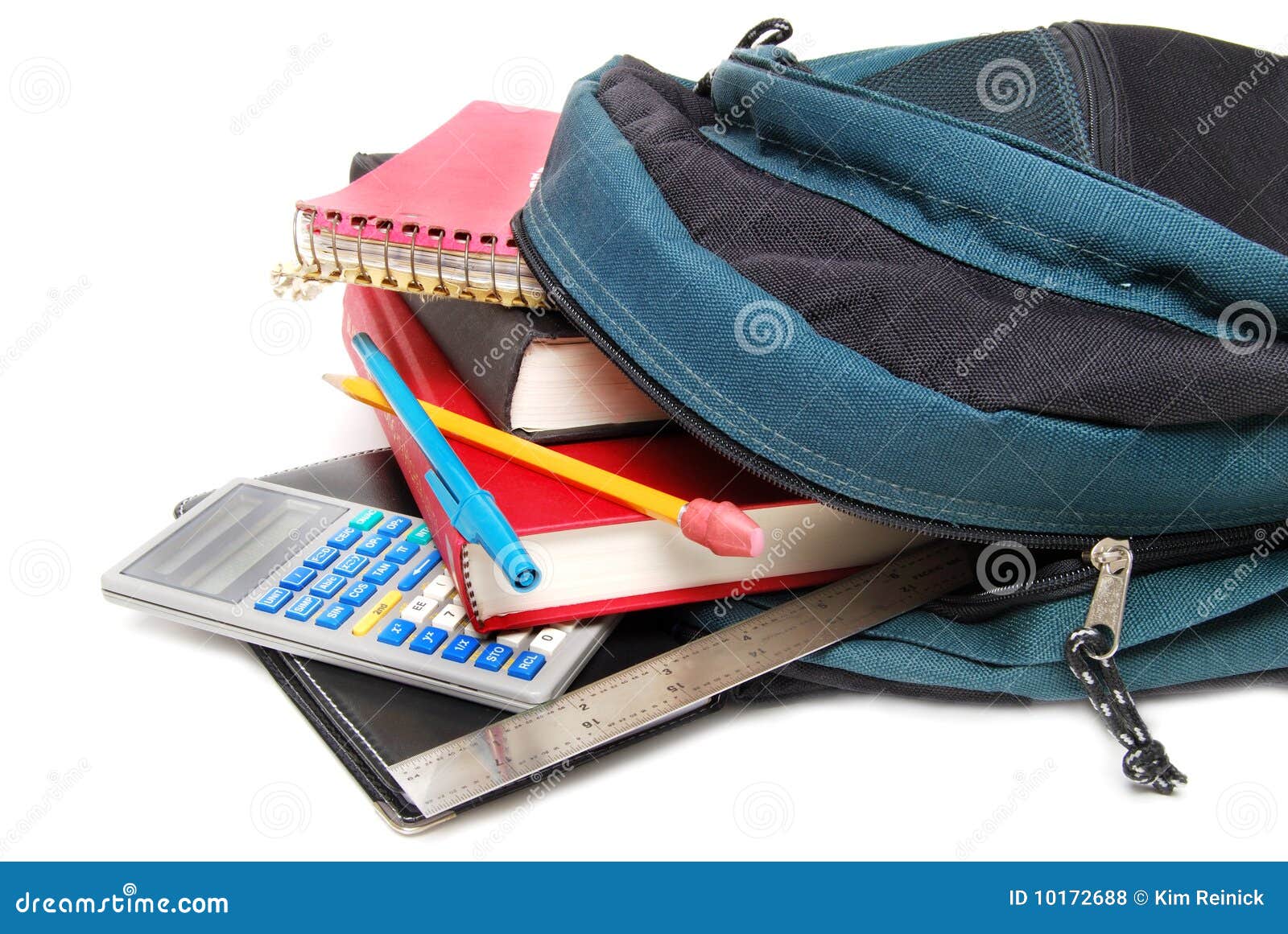 Out the bag stock photo. Image of student, spill, school - 10172688