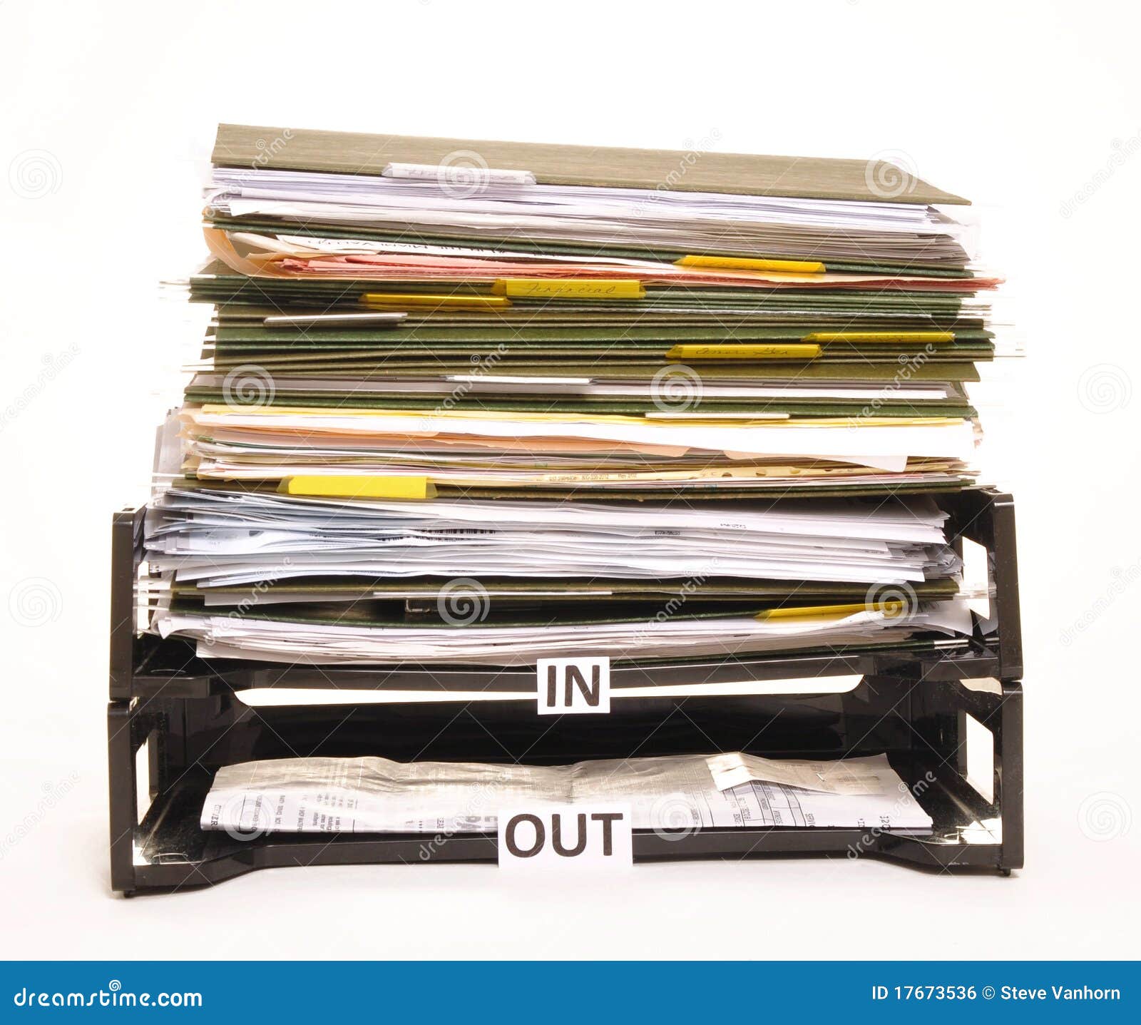 In/Out box stock photo. Image of organization, business - 17673536
