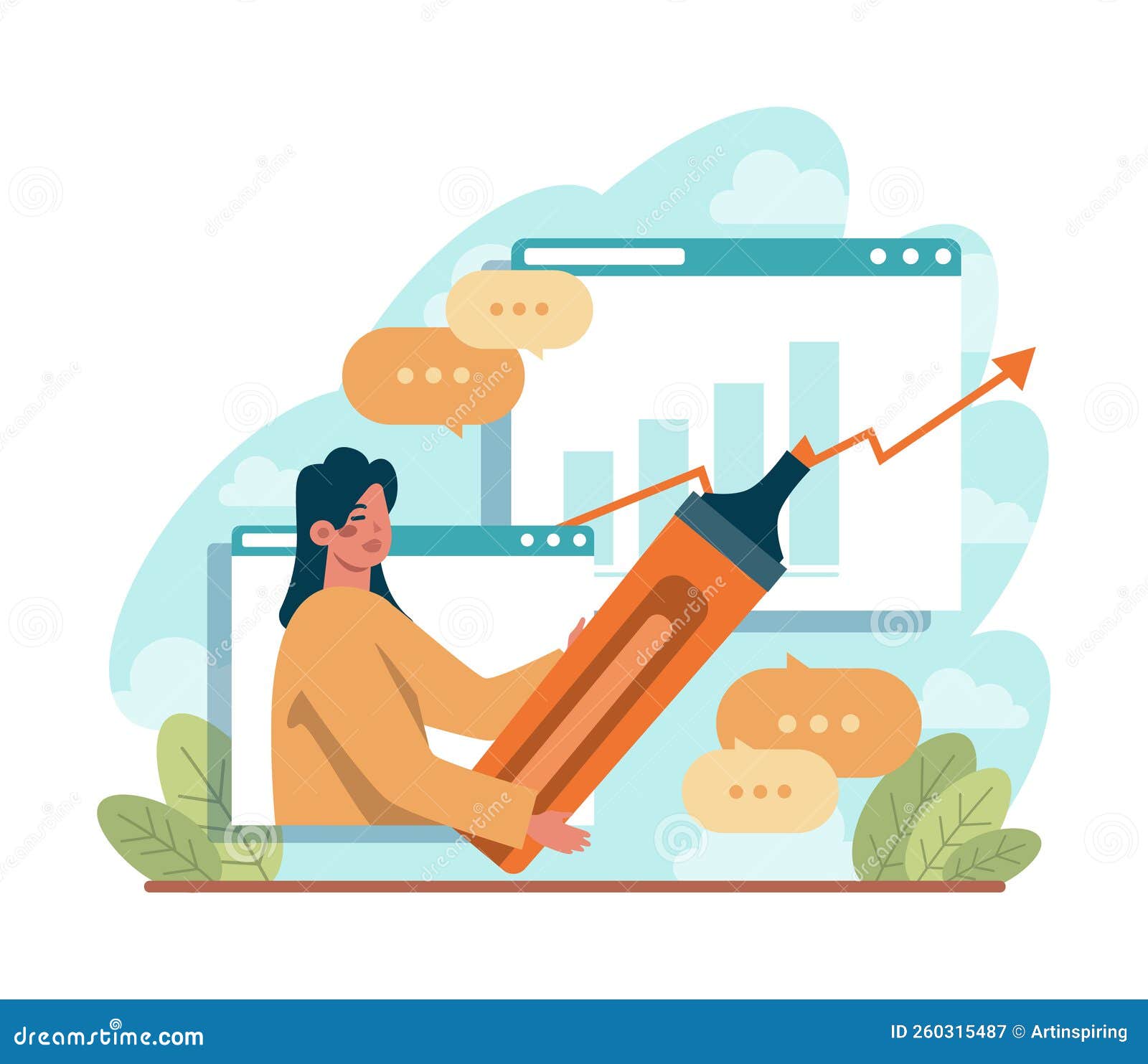 Out of the Box Concept. Breakthrough a Barrier, Problem Solution Stock ...