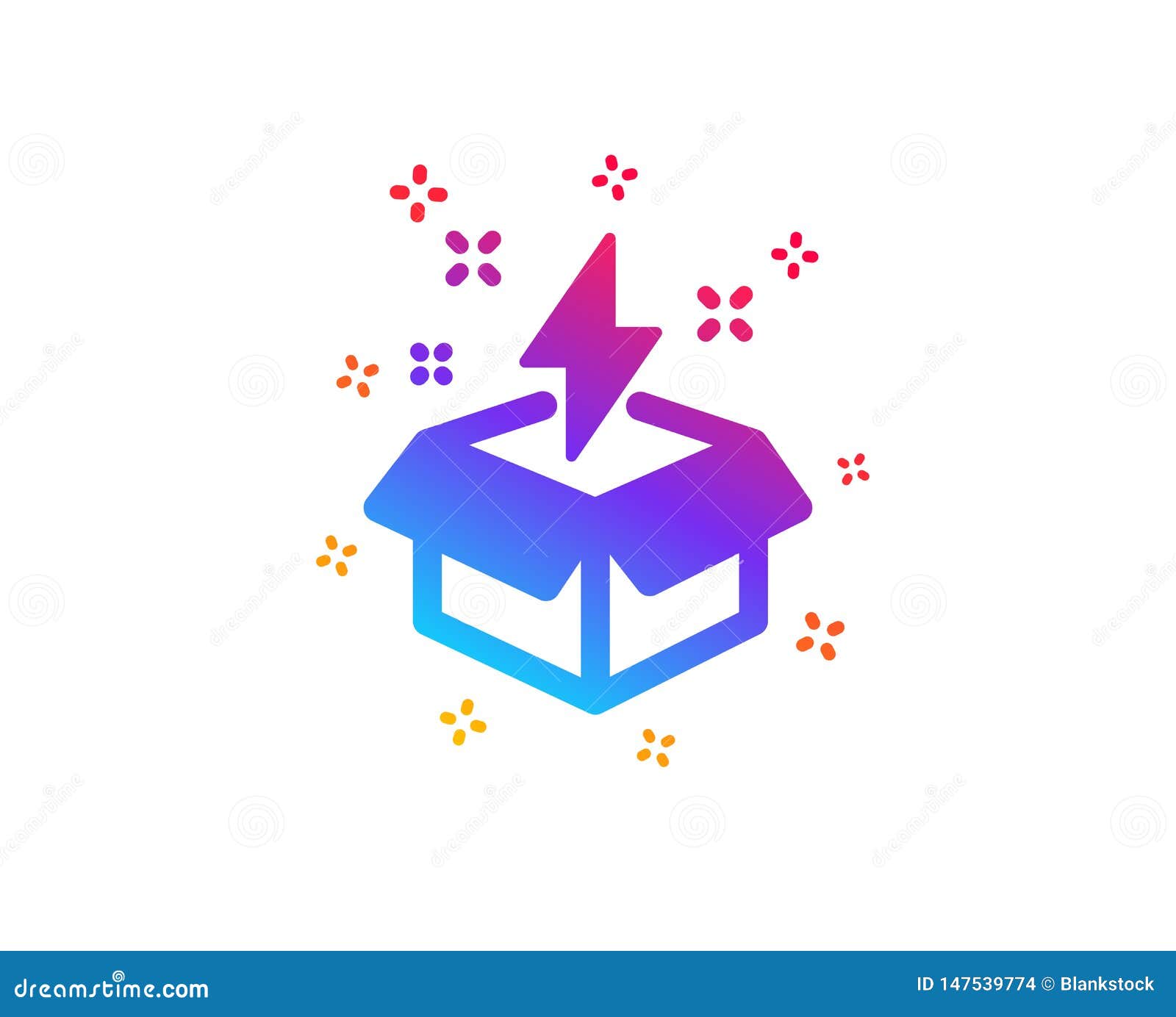 Out of the Box Icon. Creativity Sign. Vector Stock Vector ...