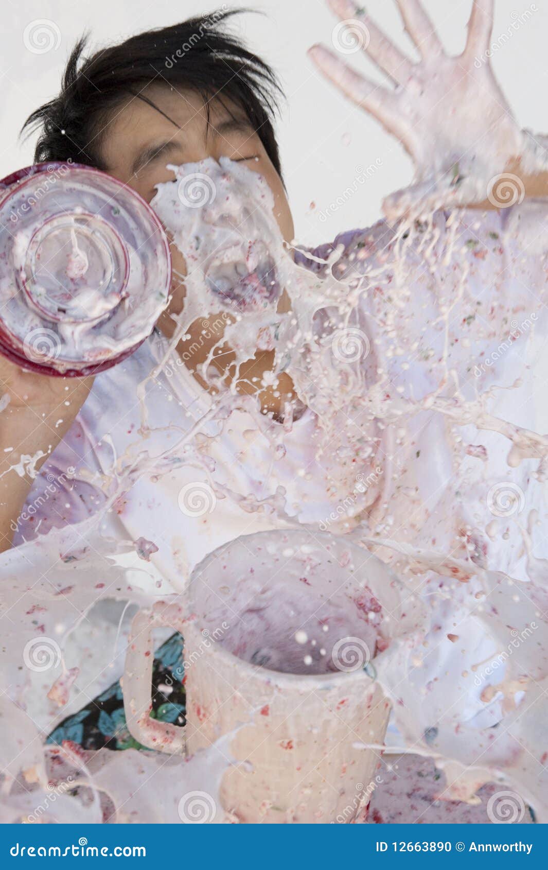 Out of Control Overflowing Blender Stock Photo - Image of hilarious ...