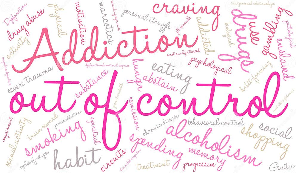 Out of Control Word Cloud stock vector. Illustration of circuits - 99180653