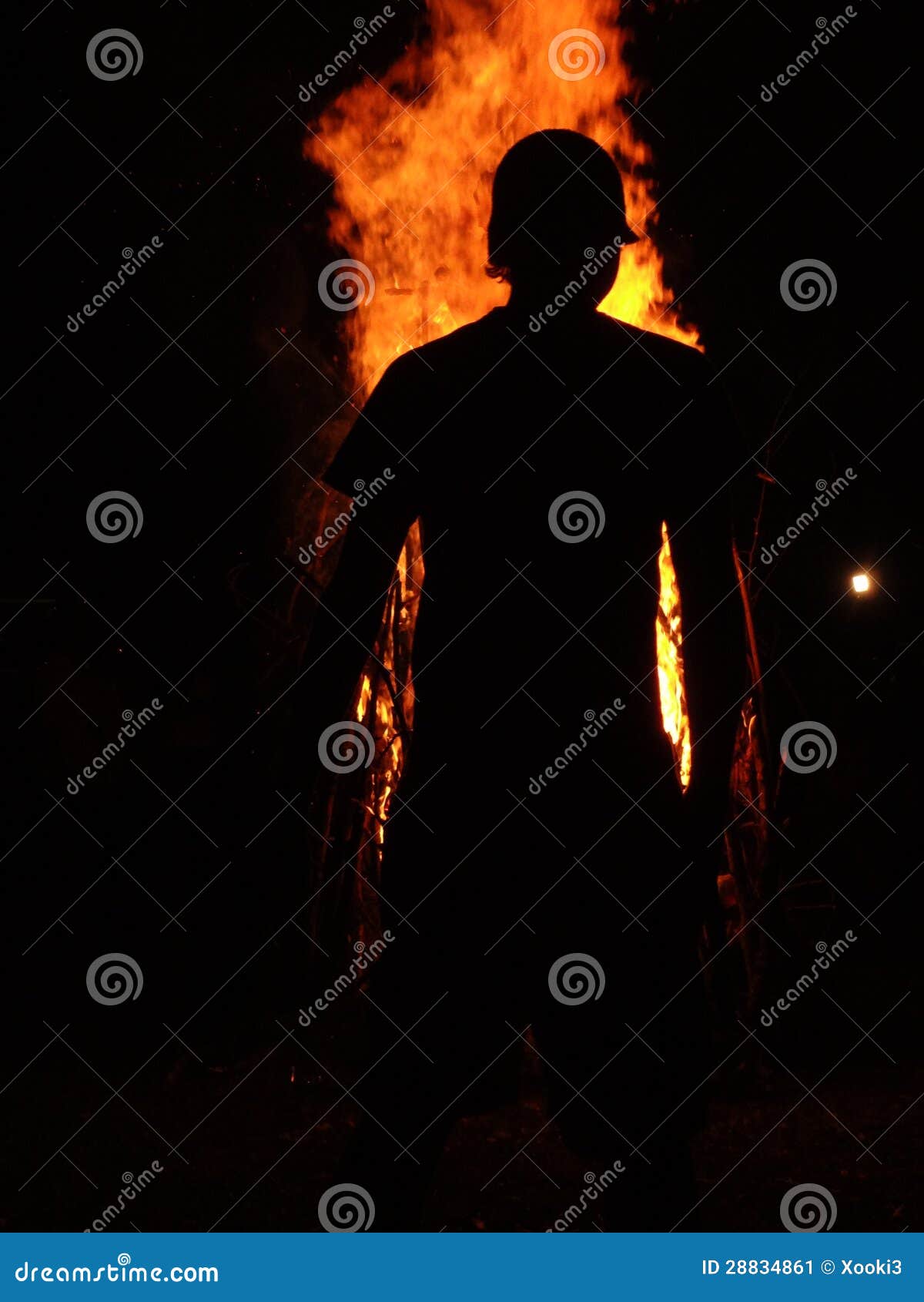 Out of the Fire stock image. Image of danger, silhouette - 28834861