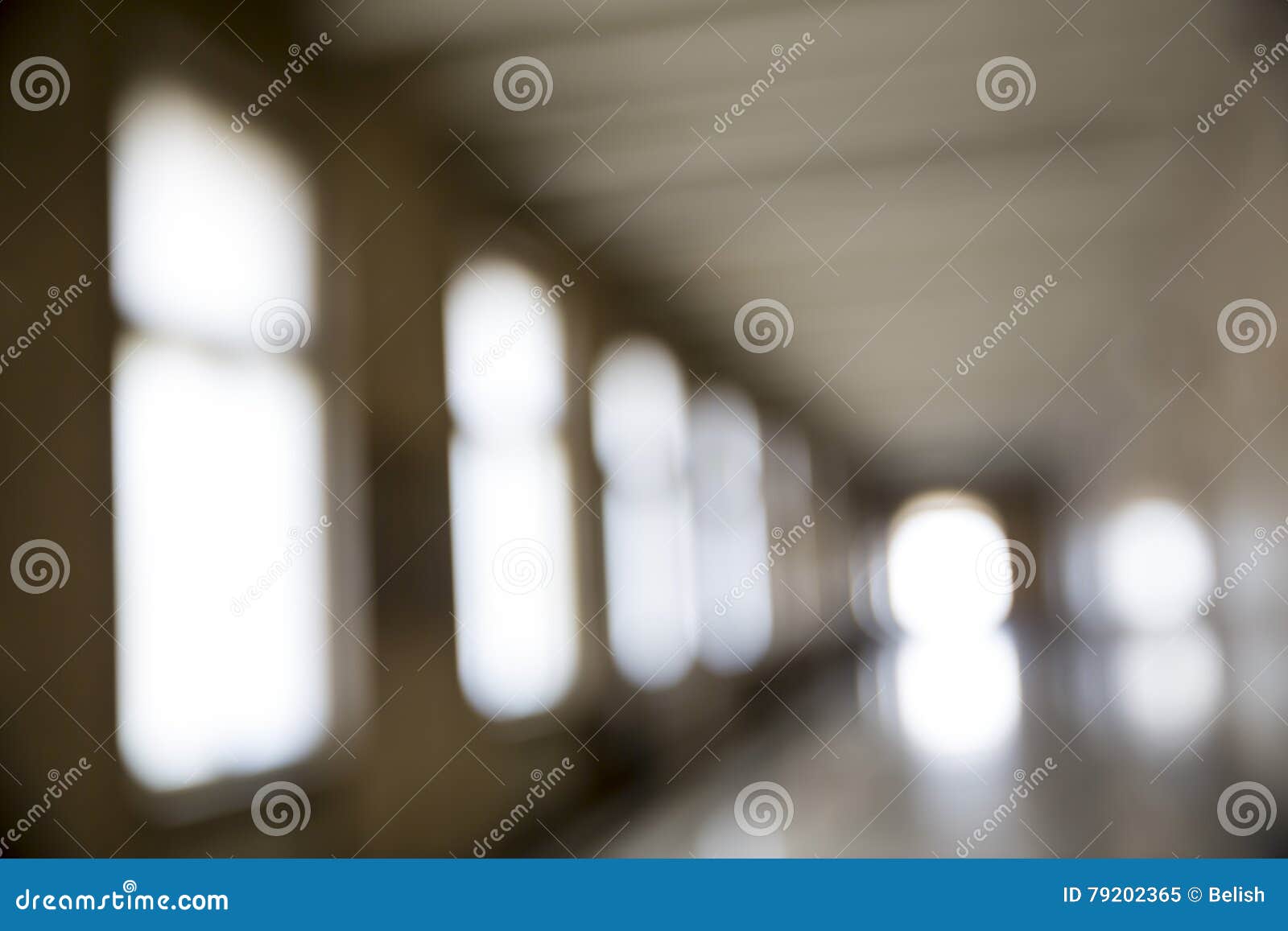 Out of focus corridor stock image. Image of abstract - 79202365