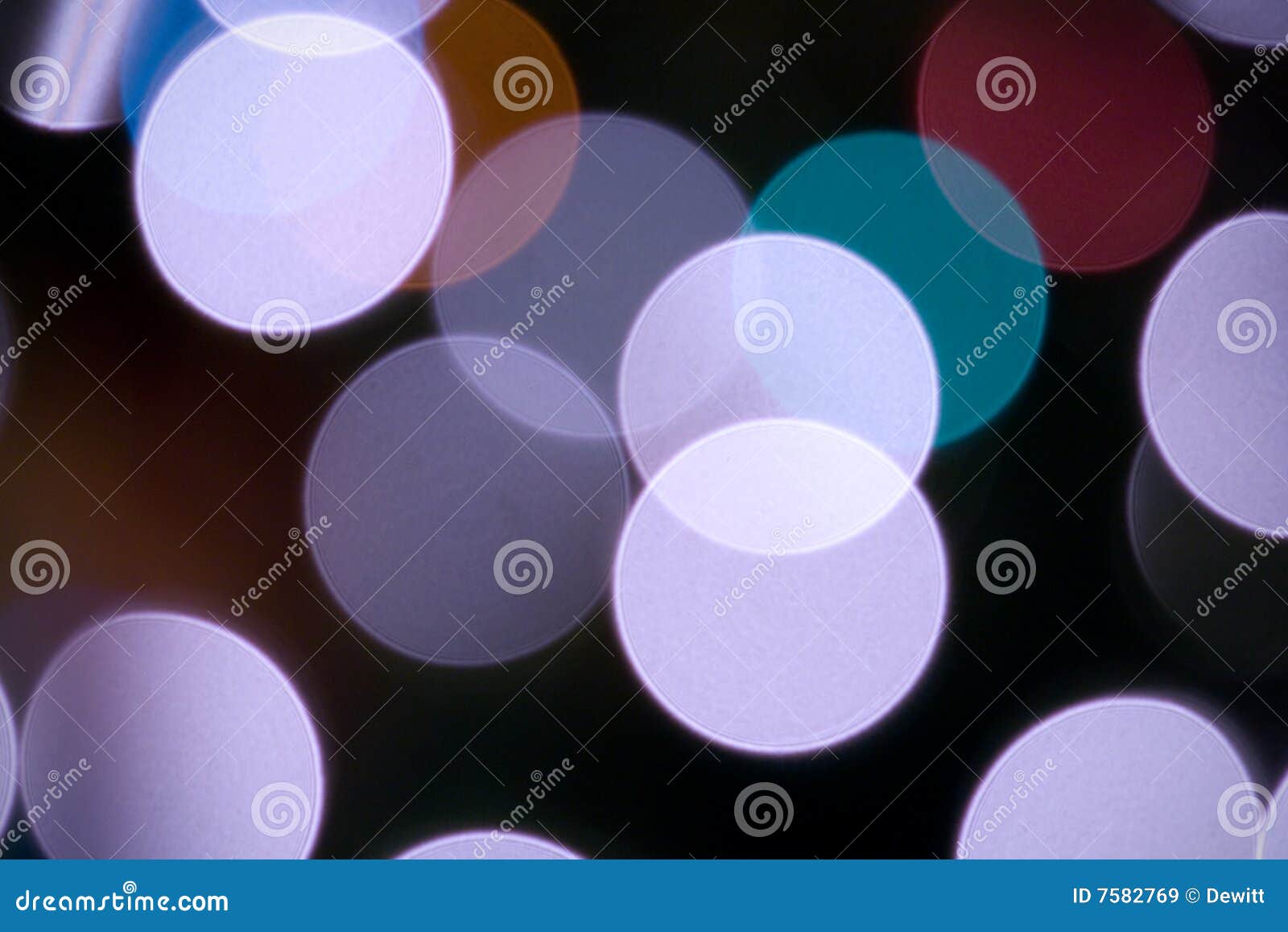 Out of focus lights stock image. Image of colored, lights - 7582769