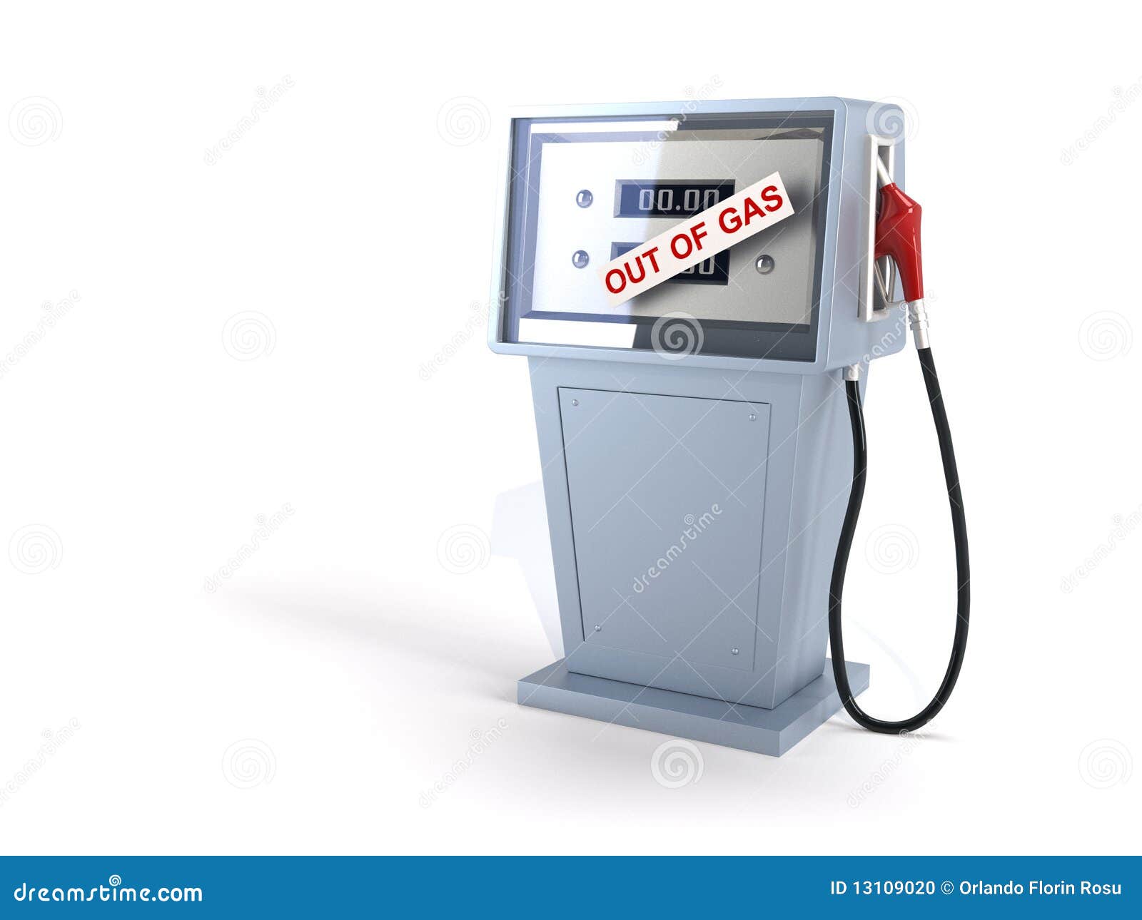Out of gas stock illustration. Illustration of crisis - 13109020