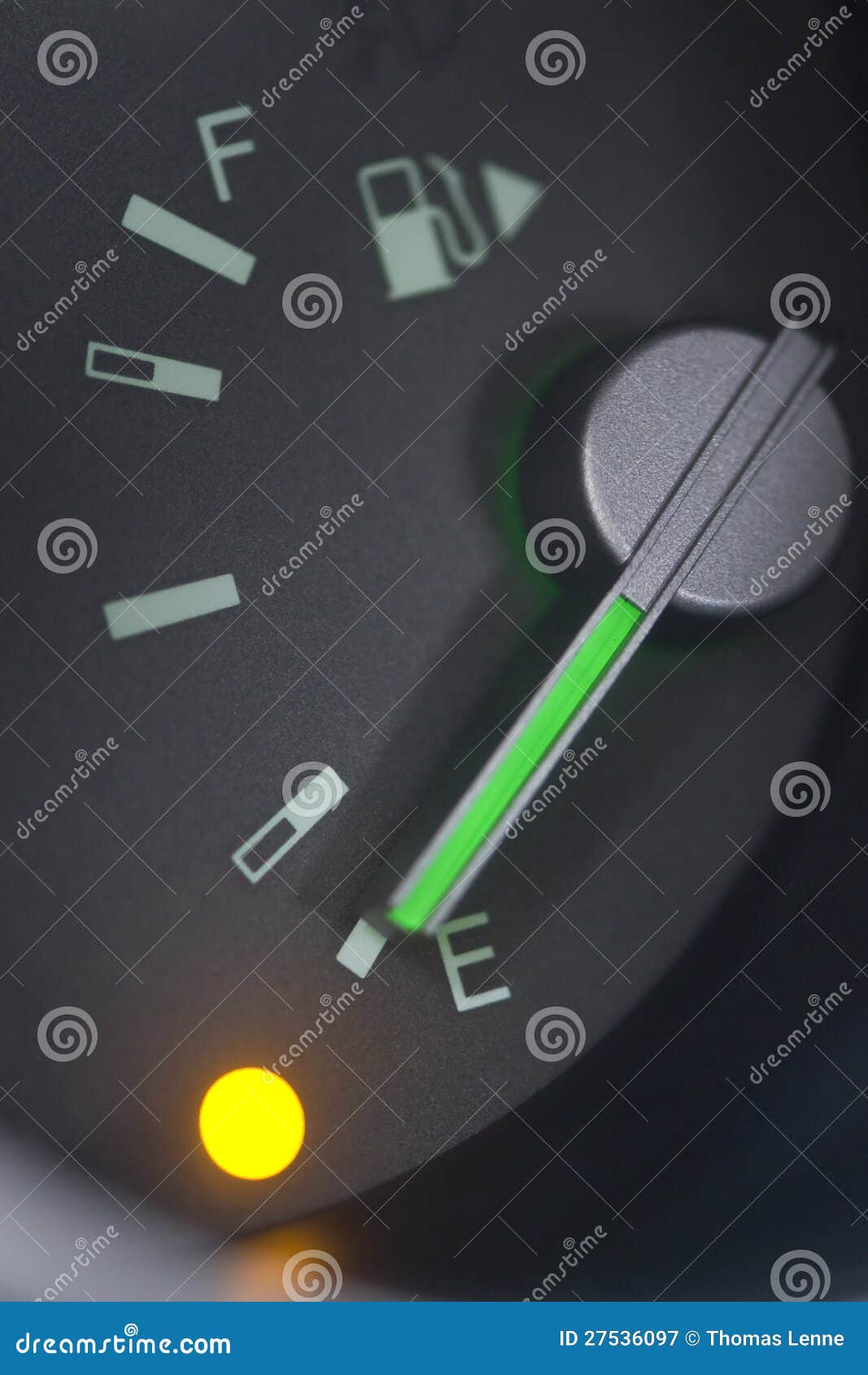 Out of gas stock image. Image of tank, orange, gauge - 27536097