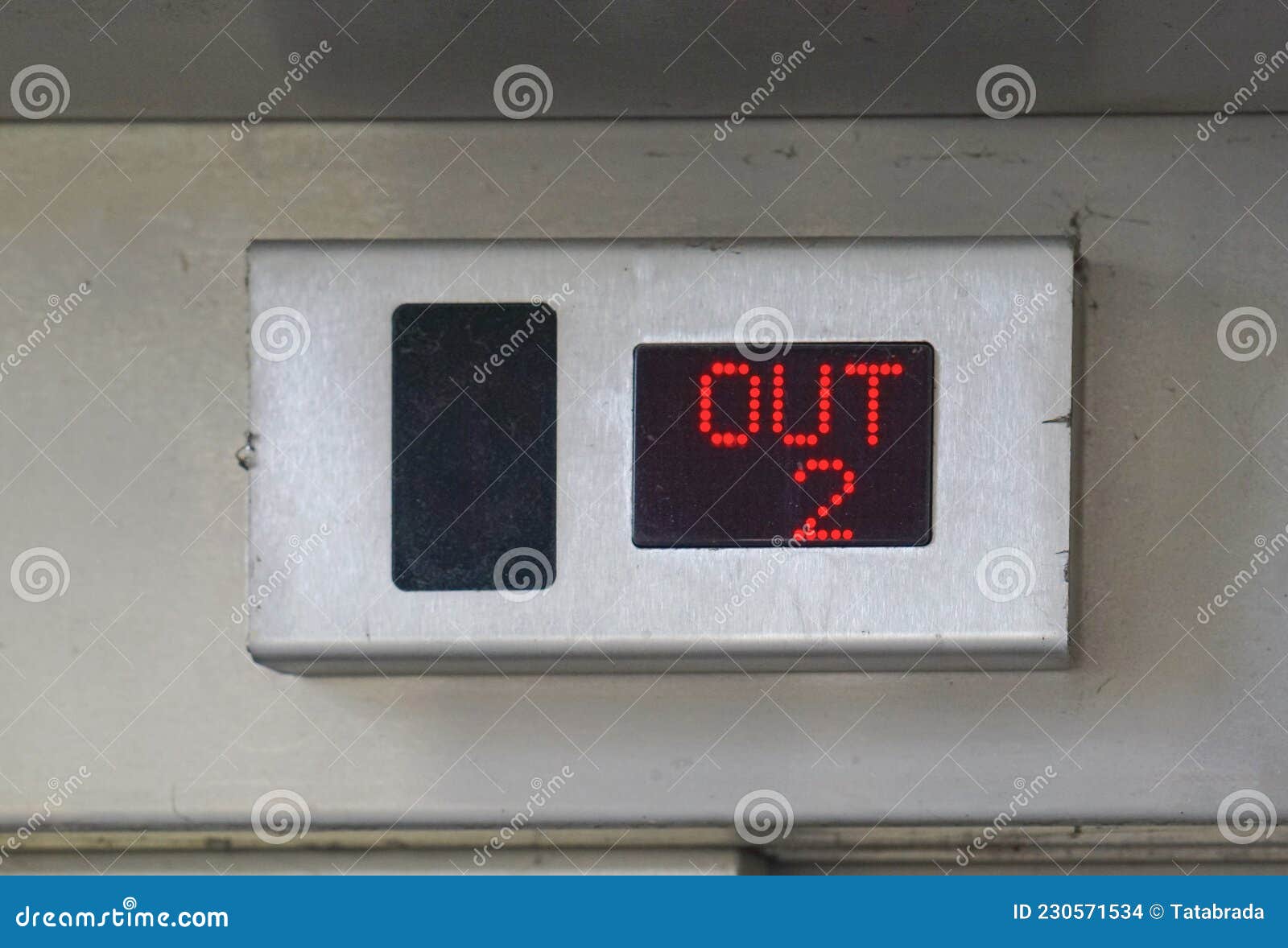 Out of order lift stock photo. Image of message, structure - 230571534