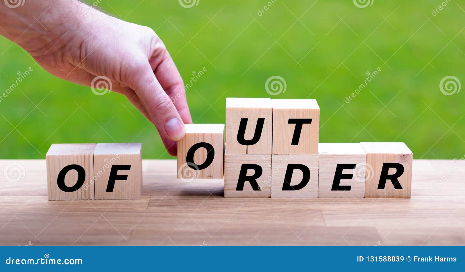 Out of order sign stock image. Image of construction - 131588039