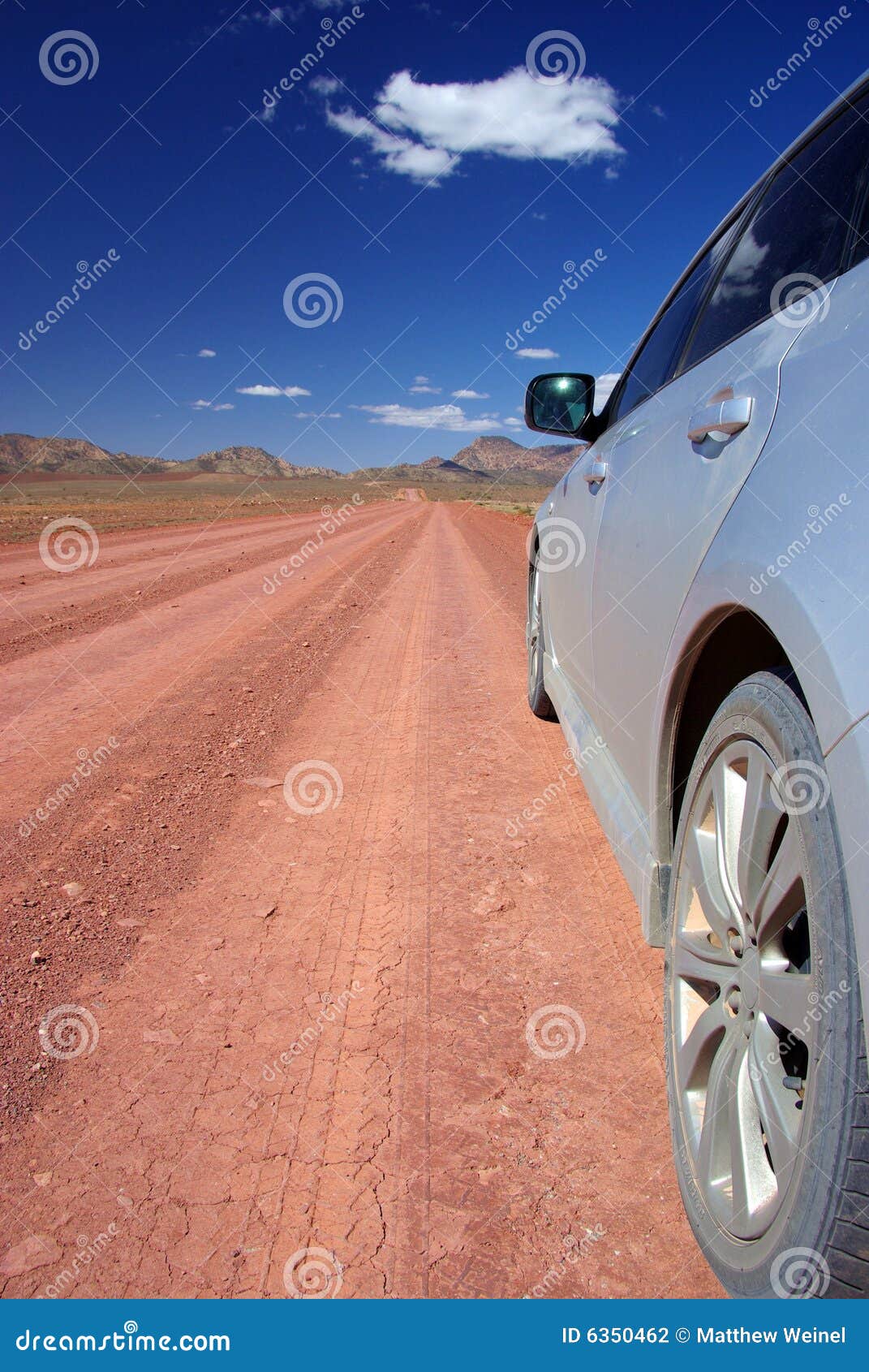 Outback Driving stock photo. Image of driven, dusty, alone - 6350462