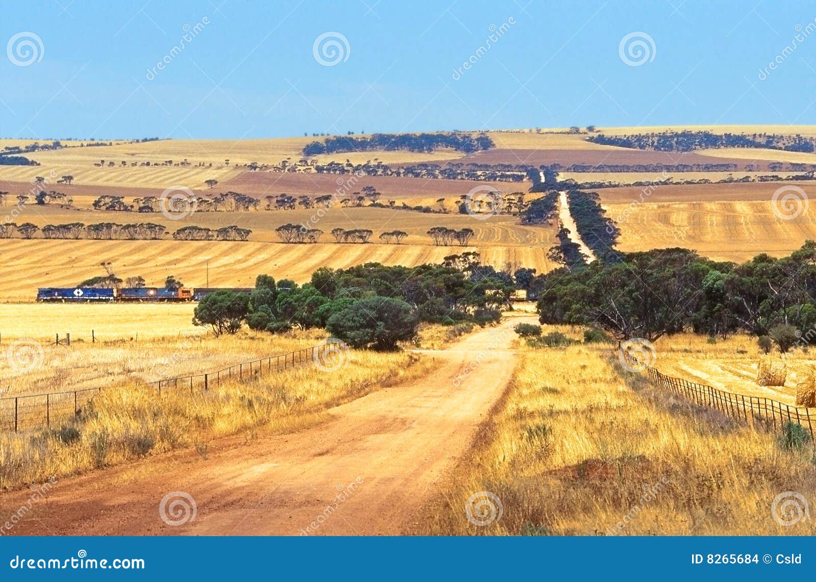 Outback Landscape, Australia Stock Photo - Image of rural, open: 8265684