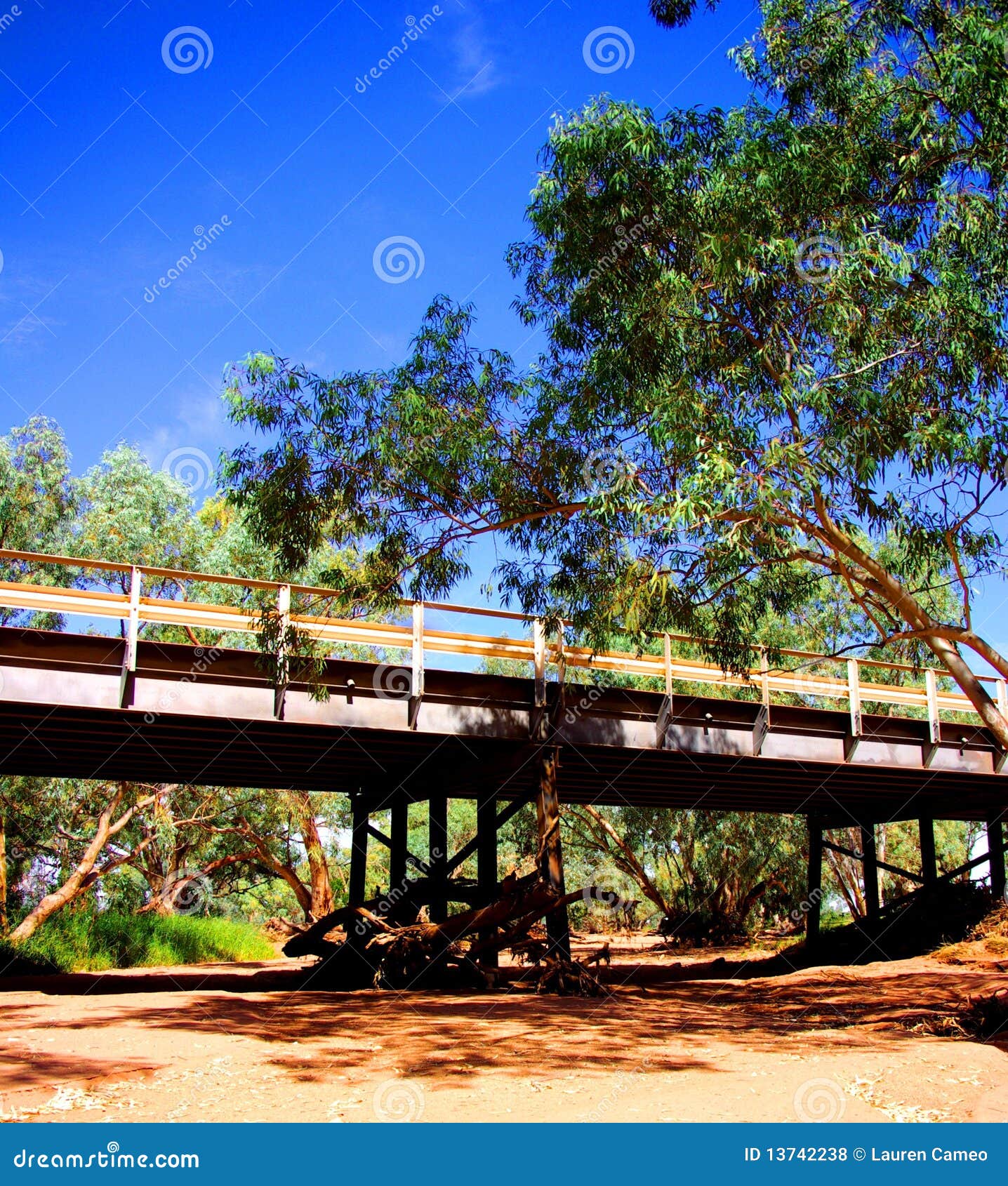 Outback NSW Dried River stock photo. Image of stream - 13742238