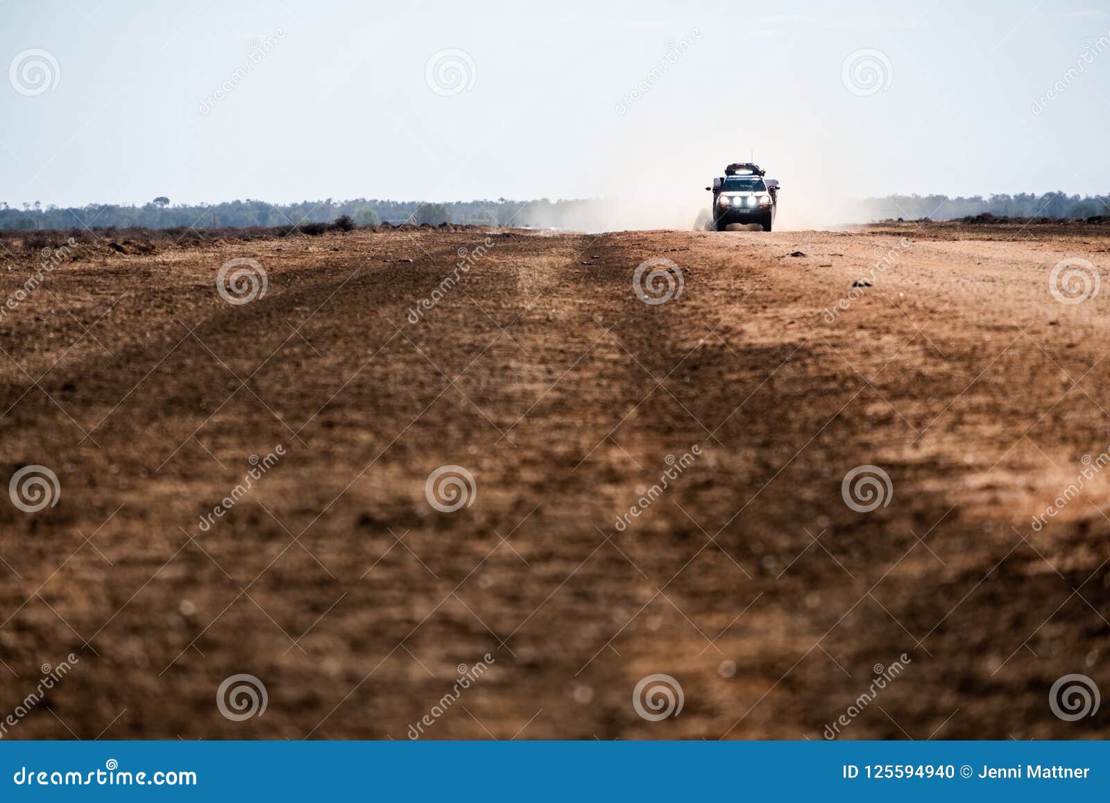 Outback Queensland stock photo. Image of outback, dust - 125594940
