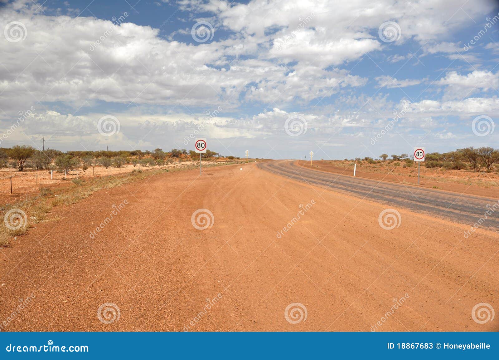Outback Road stock image. Image of ridge, mountain, open - 18867683