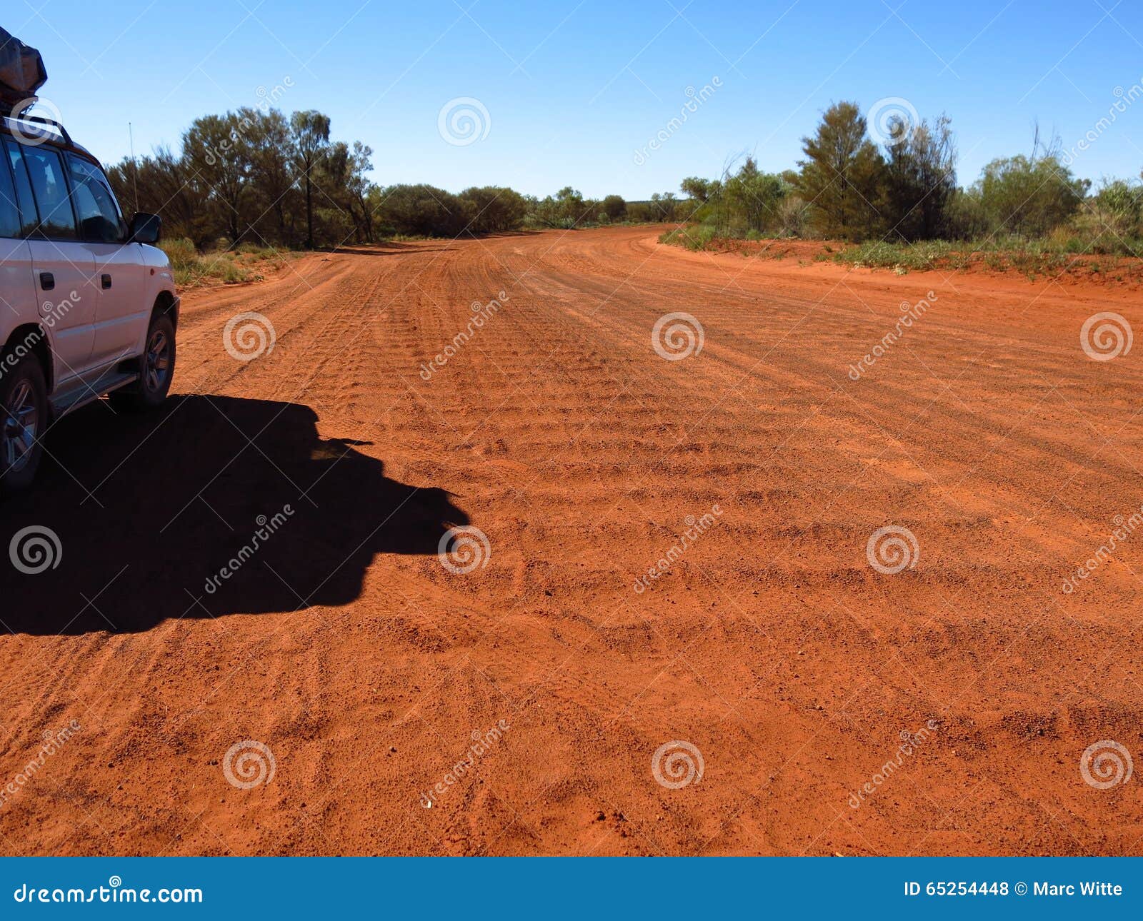 Outback road, australia stock photo. Image of bush, australia - 65254448