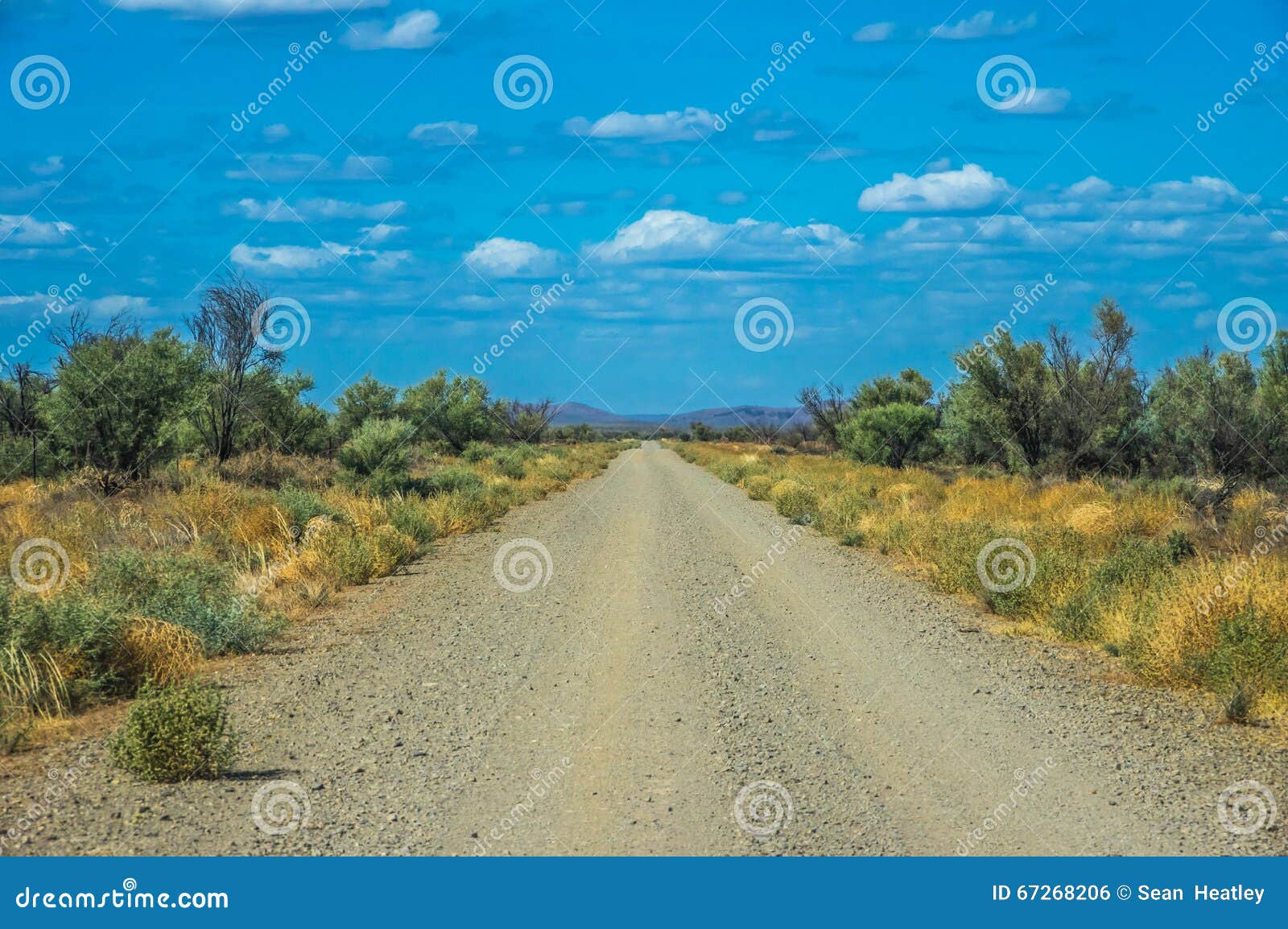 Outback Roads stock photo. Image of wilderness, australia - 67268206