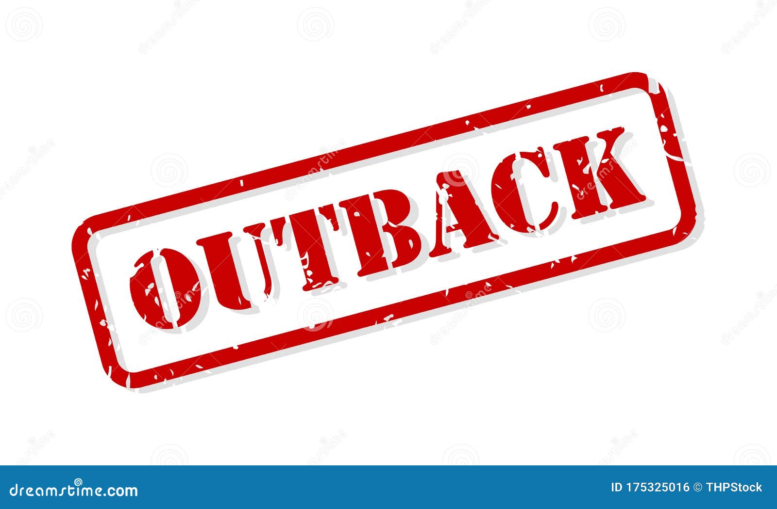 Outback Rubber Stamp Vector Stock Vector - Illustration of label ...