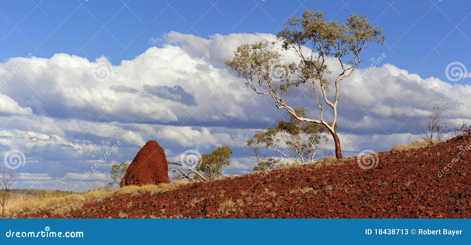 Outback Scenery Australia Pilbara Stock Image - Image of outback ...