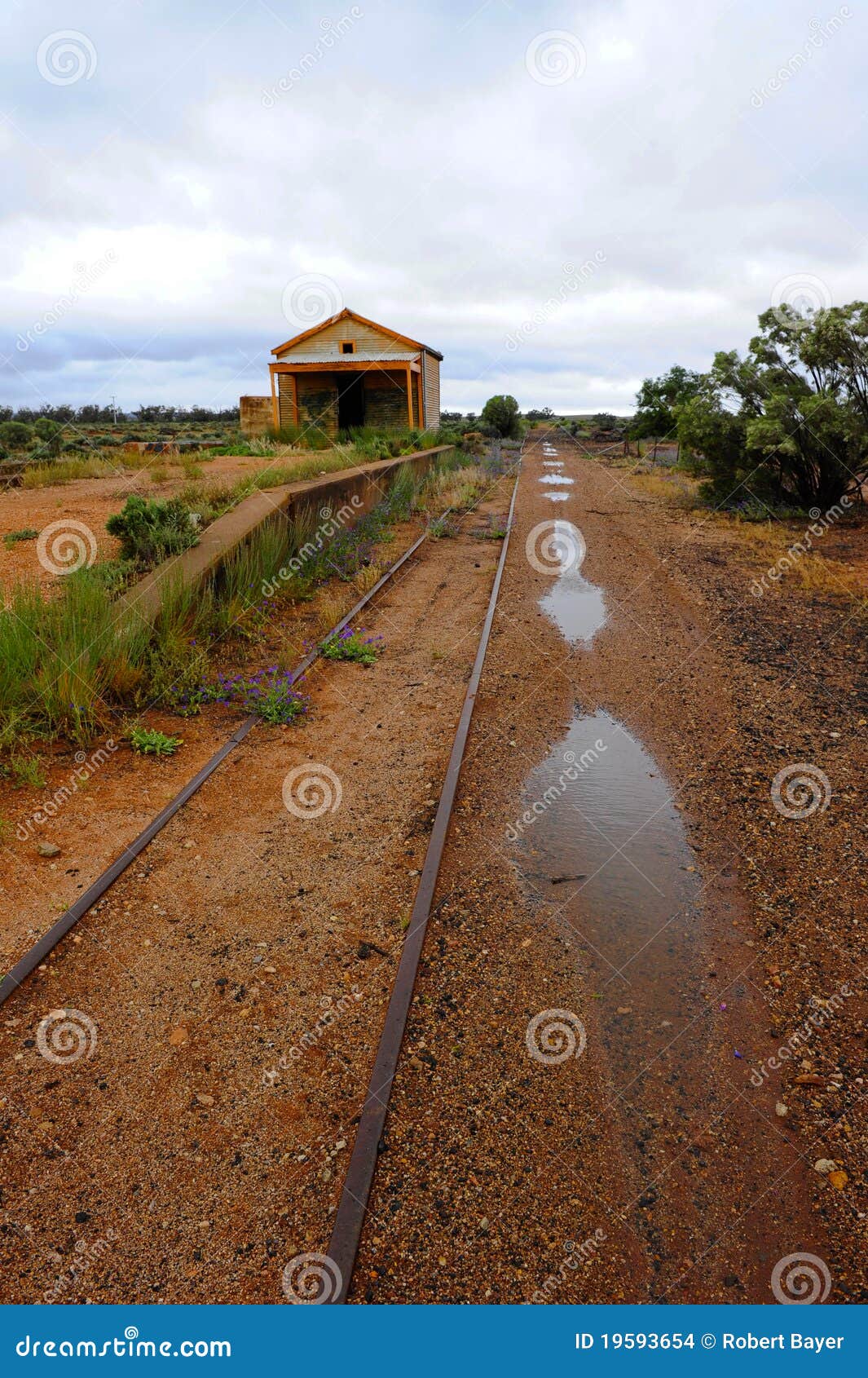 Outback Train Station stock photo. Image of australia - 19593654