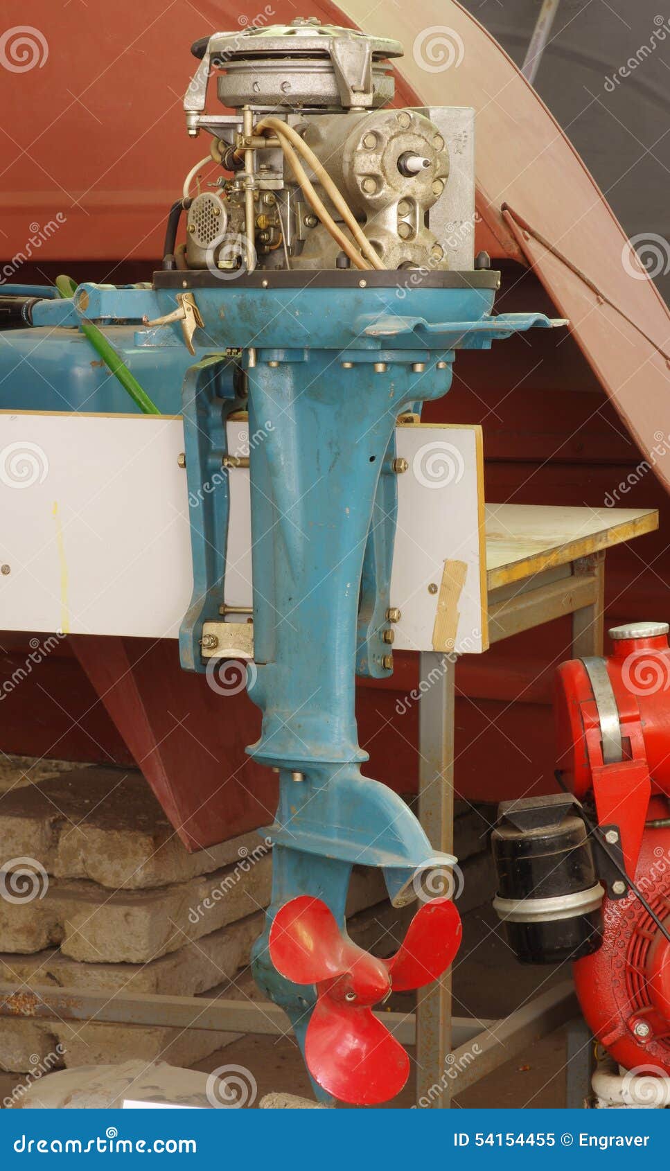 Two Outboard Boat Motors Royalty-Free Stock Photo | CartoonDealer.com ...