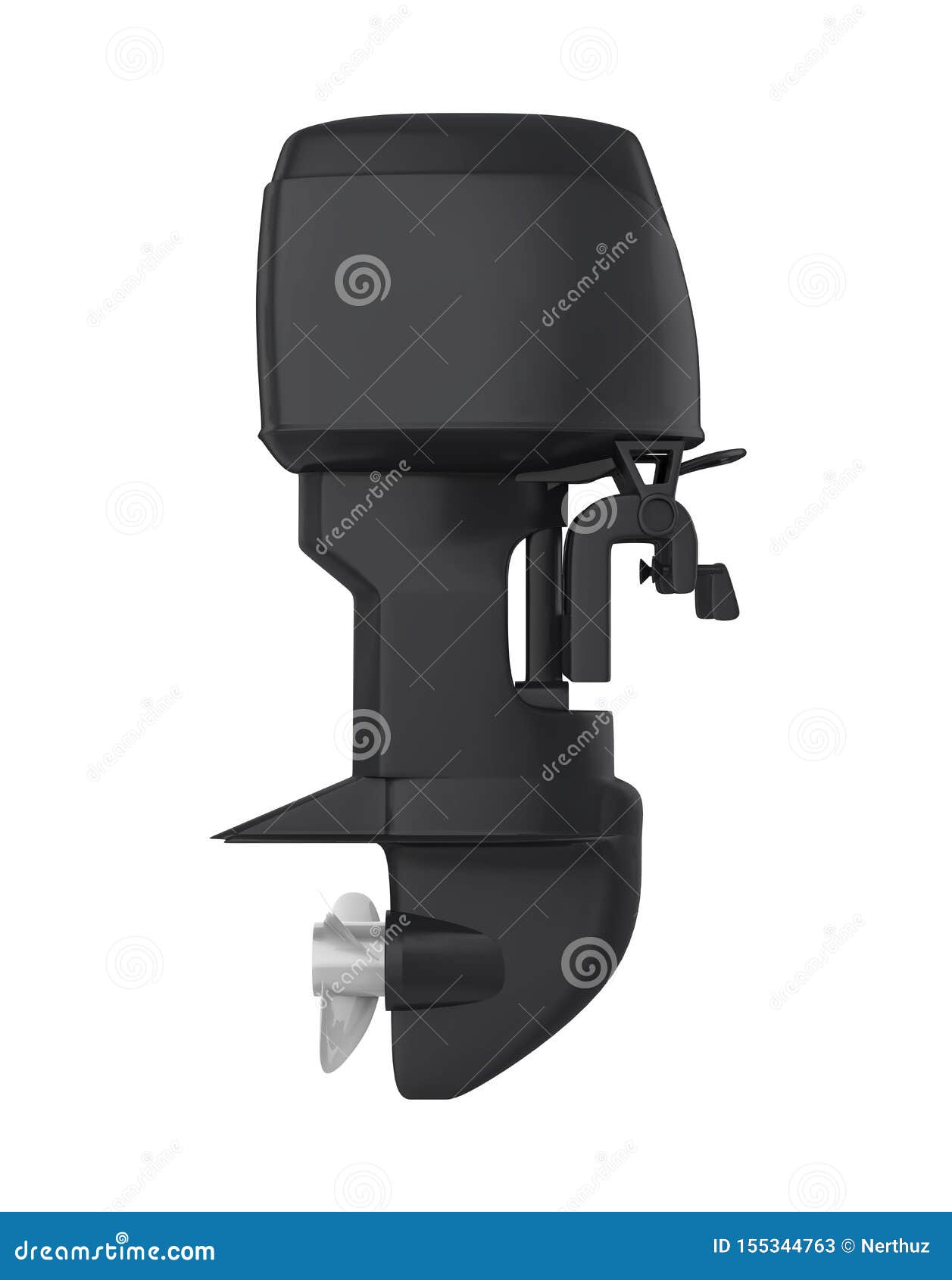 Outboard Motor Vector Illustration | CartoonDealer.com #42095980