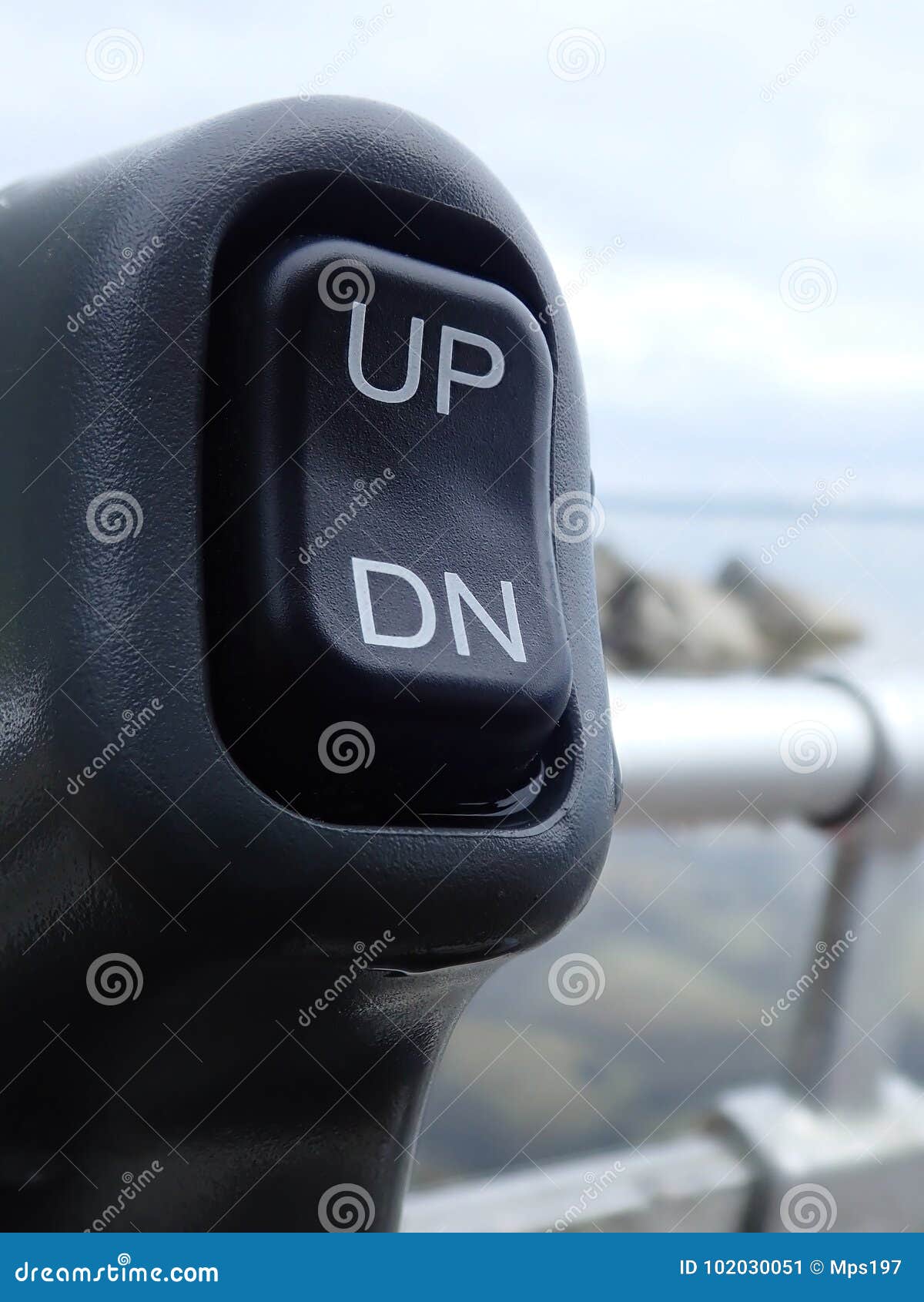 Outboard tilt trim switch stock image. Image of boating - 102030051