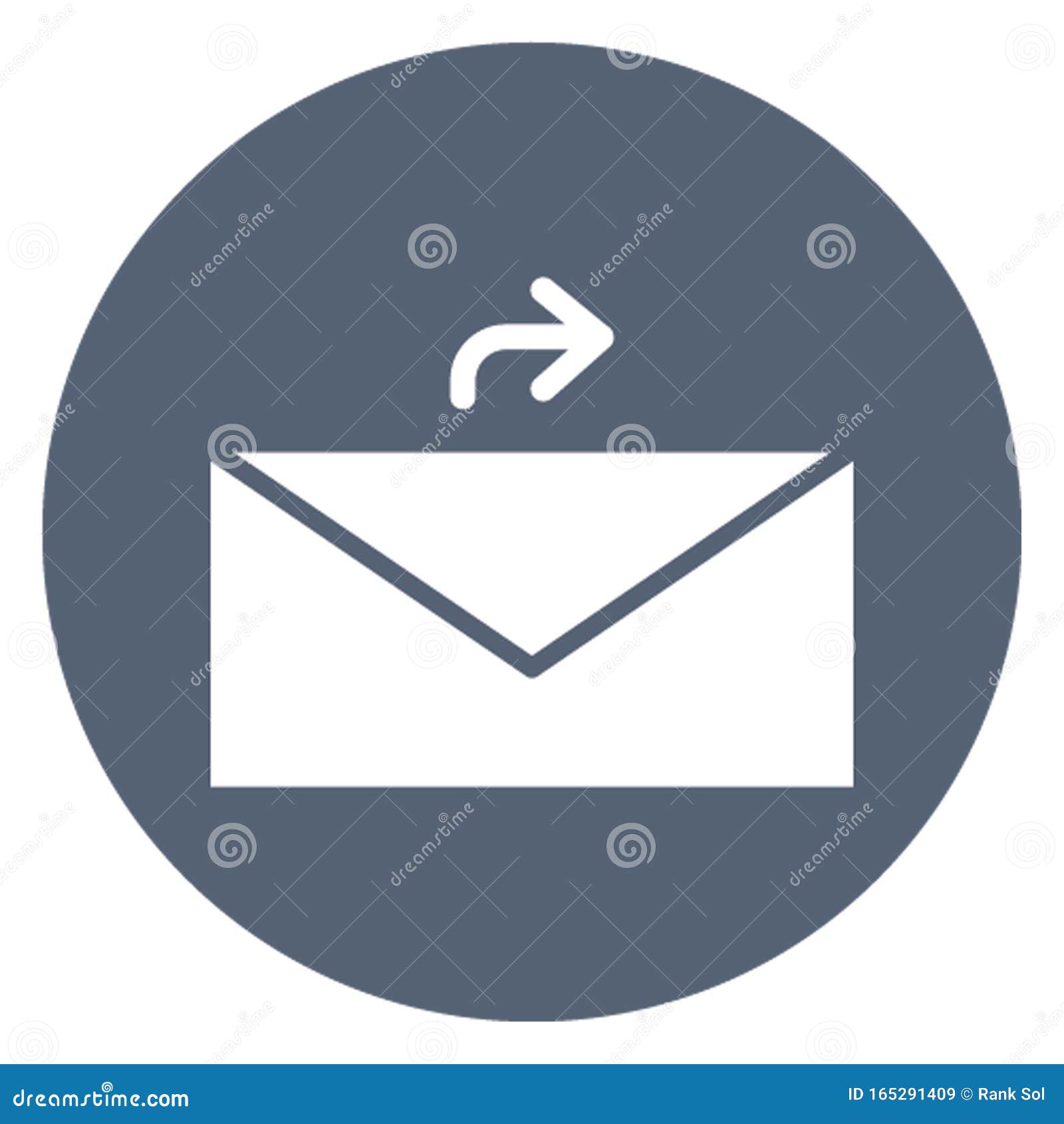 Outbox Isolated Icon. Simple Element Illustration From Message Concept ...