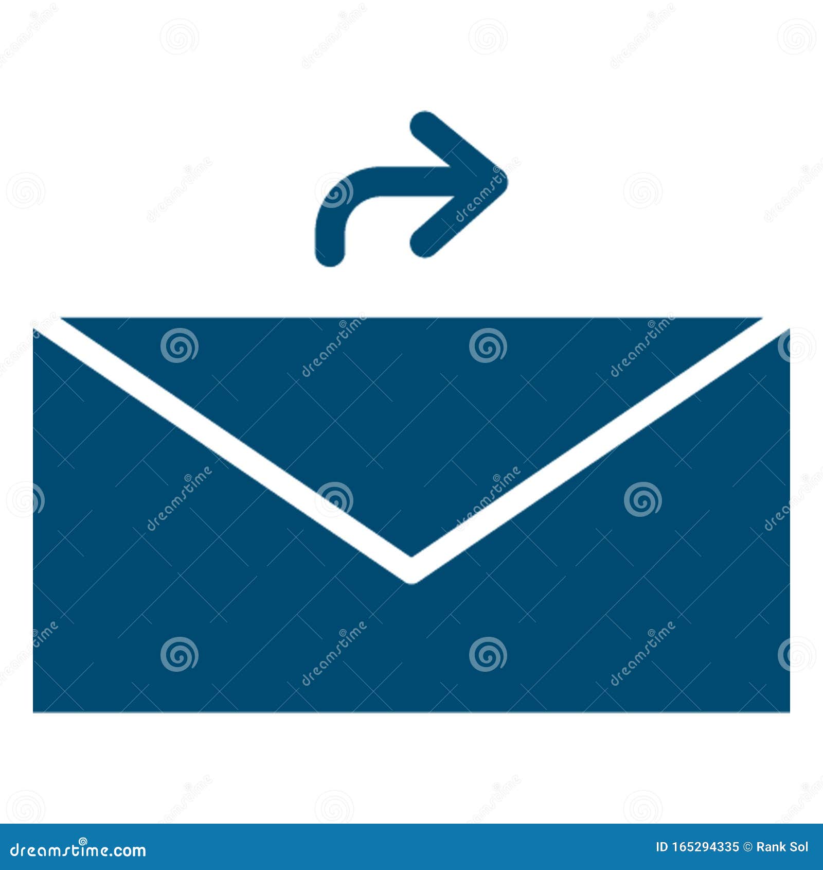 Outbox Isolated Icon. Simple Element Illustration From Message Concept ...