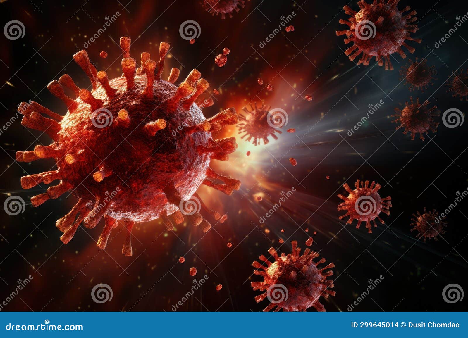 Outbreak Control Corona Virus 2024. Generative AI Stock Photo - Image ...