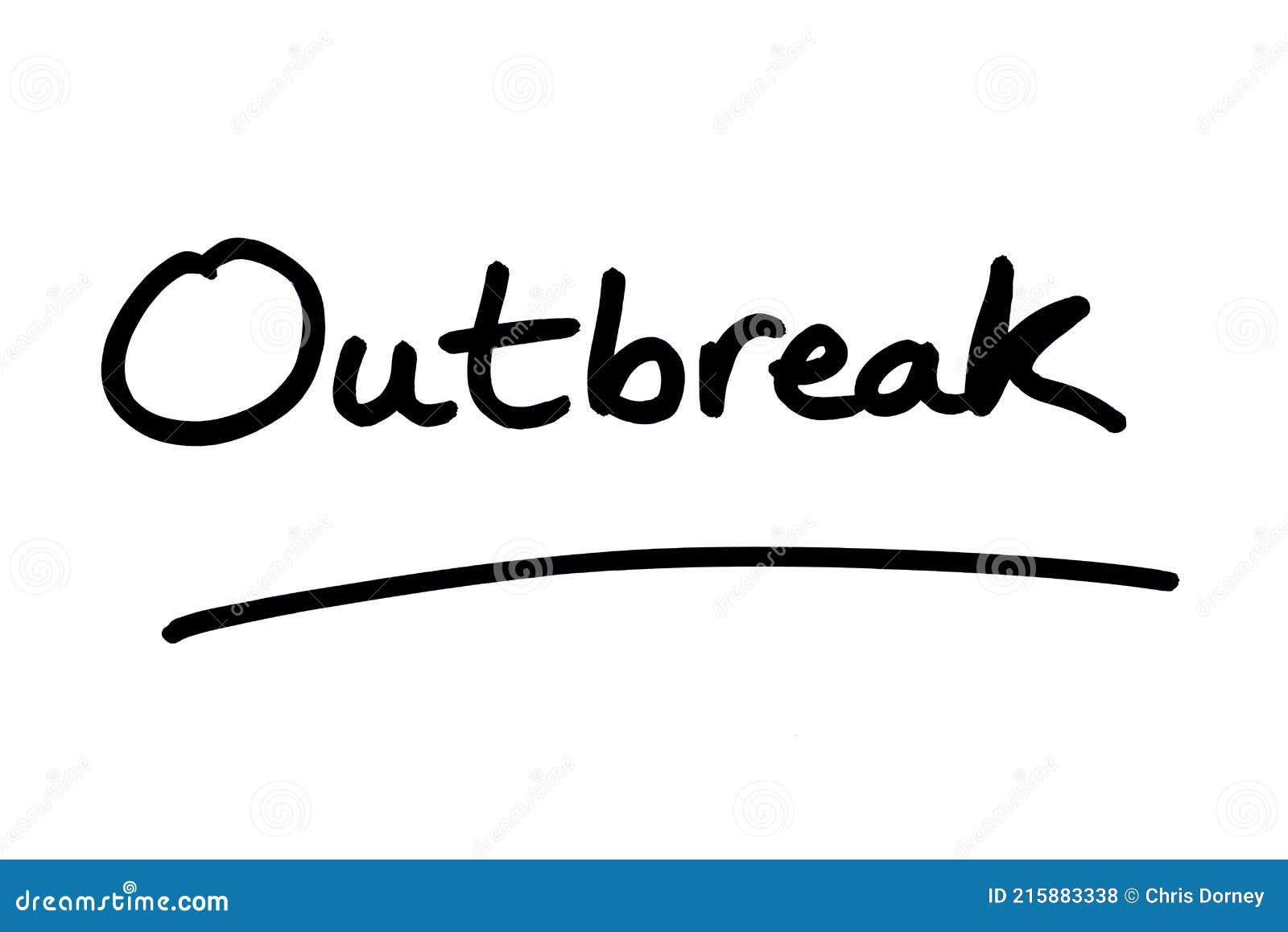 Outbreak stock illustration. Illustration of note, quarantine - 215883338