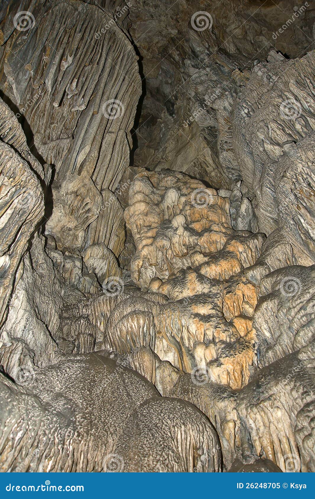 Outcrop of Psychro Cave, Crete, Greece Stock Image - Image of cave ...