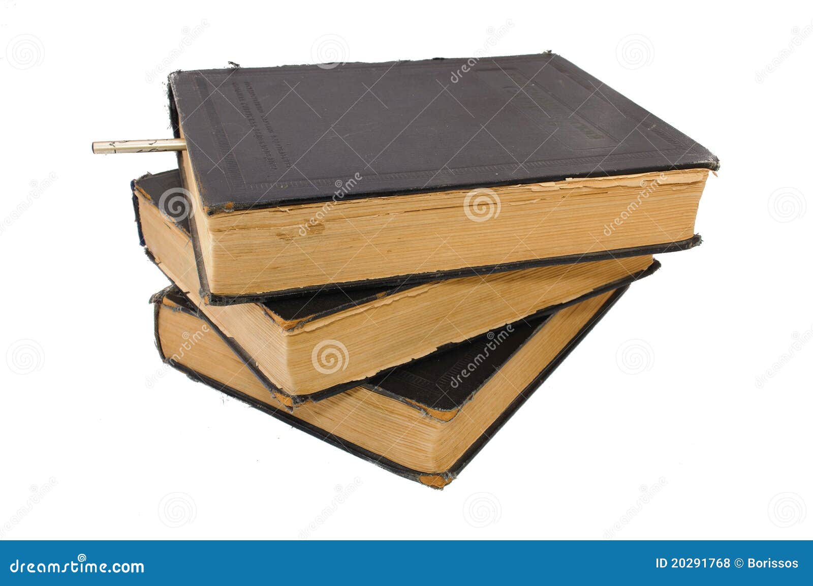 Outdated big books stock photo. Image of manuscript, literary - 20291768