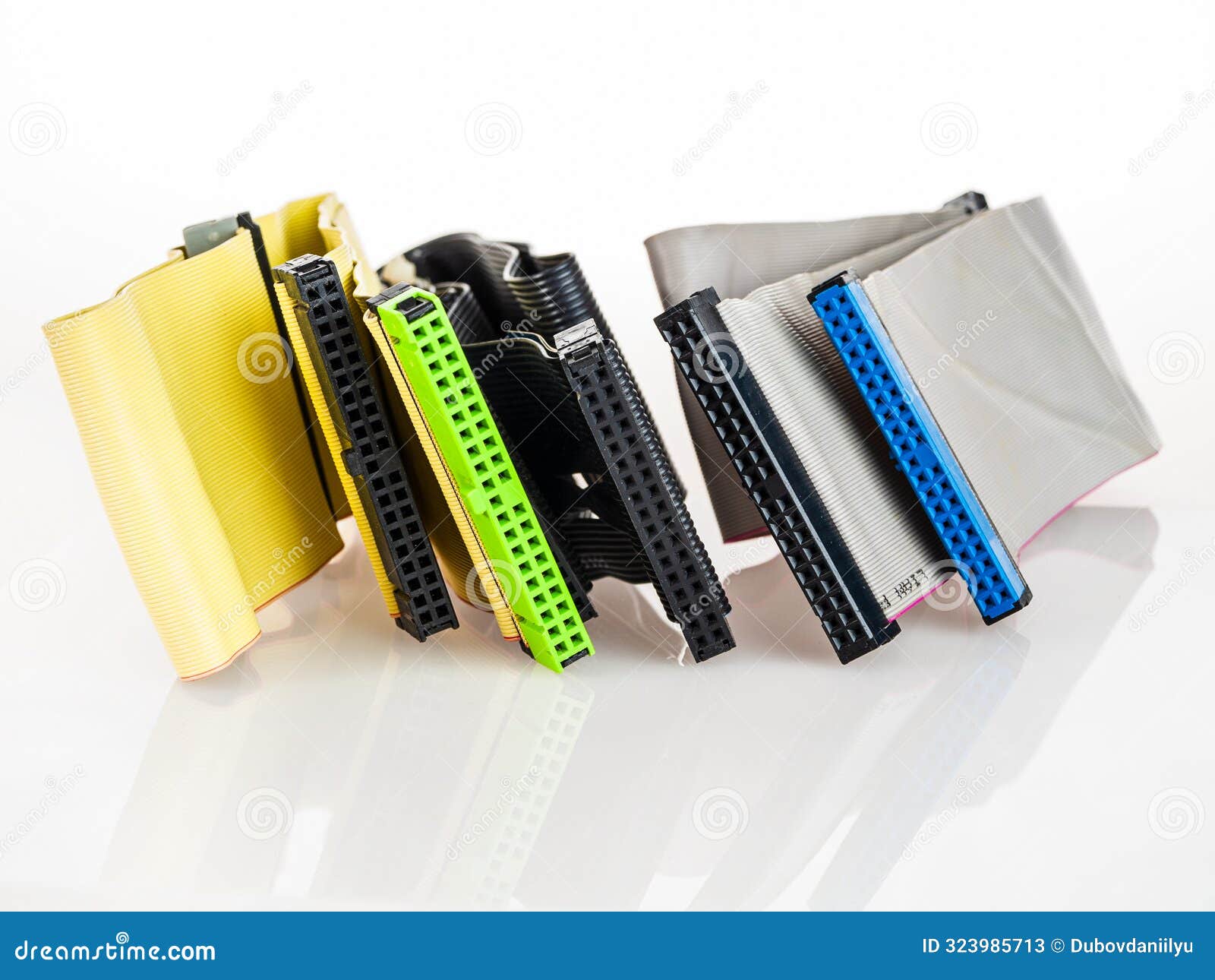 Outdated Cable Ide Sata Cable for Connecting Hard Drives and Drives in ...