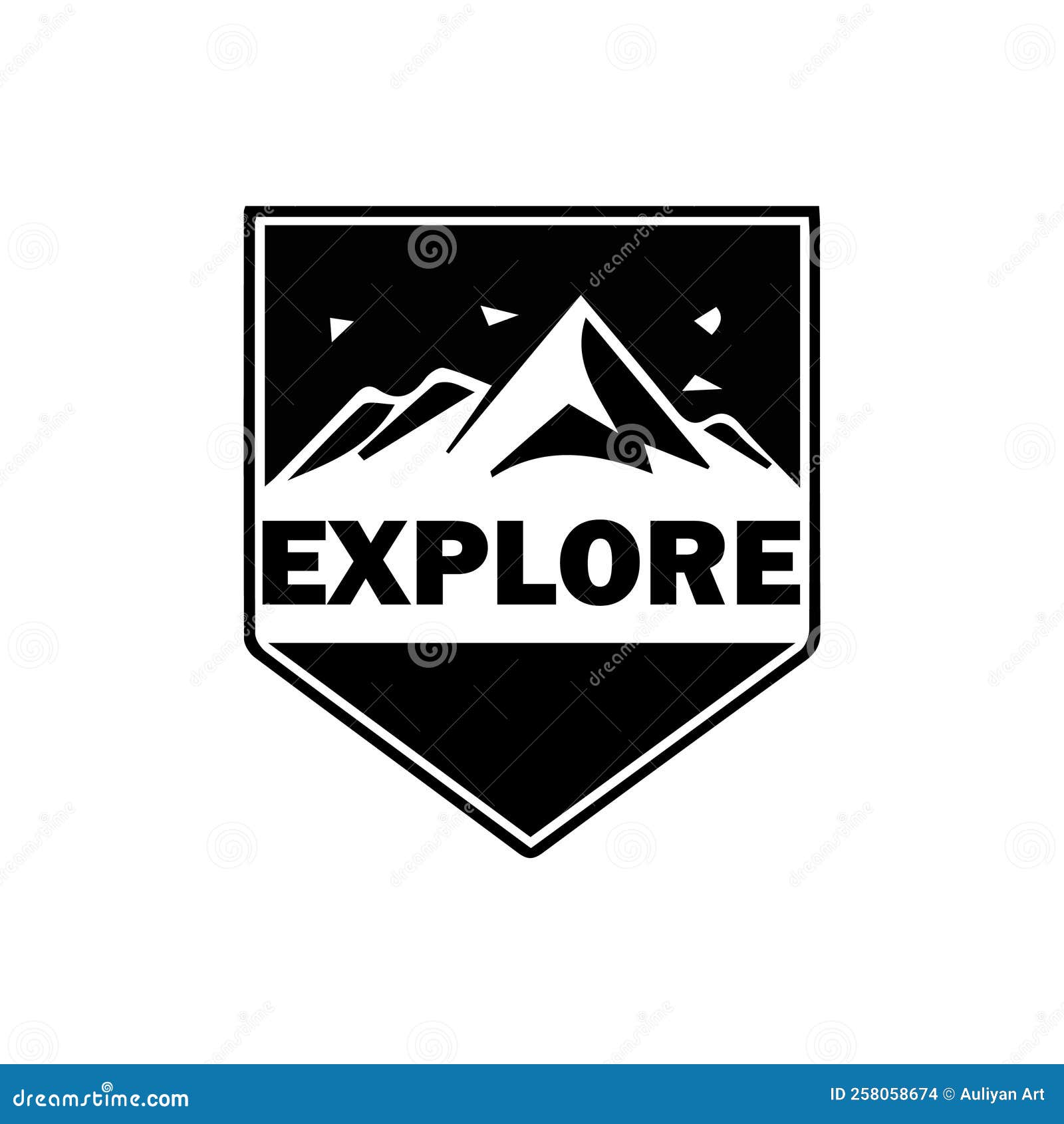 Outdoor Adventures Logo. Illustrator Vector of Adventure Logo Stock ...