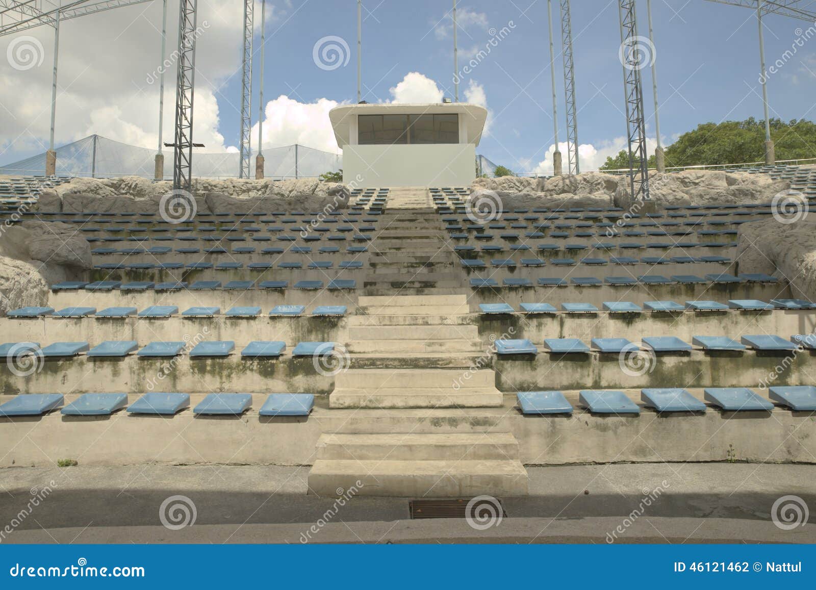 Outdoor auditorium stock photo. Image of place, amphitheatre - 46121462