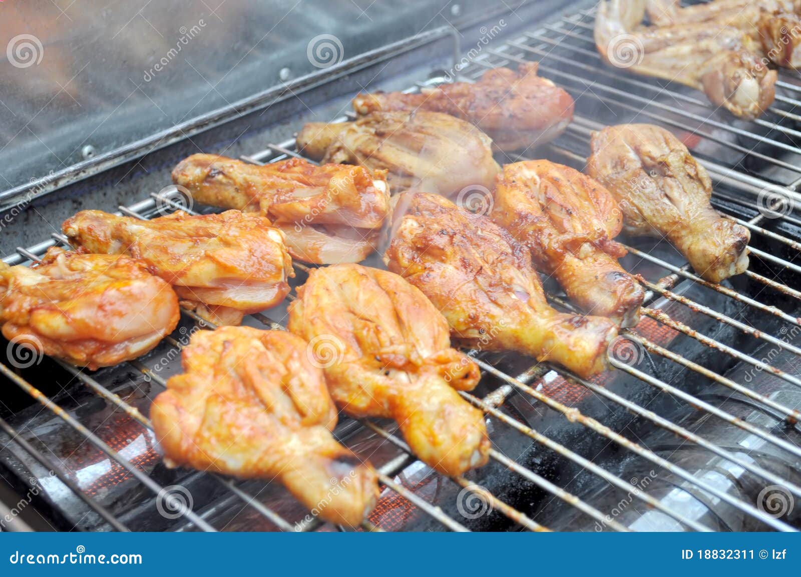Outdoor barbecue stock image. Image of heat, gourmet - 18832311