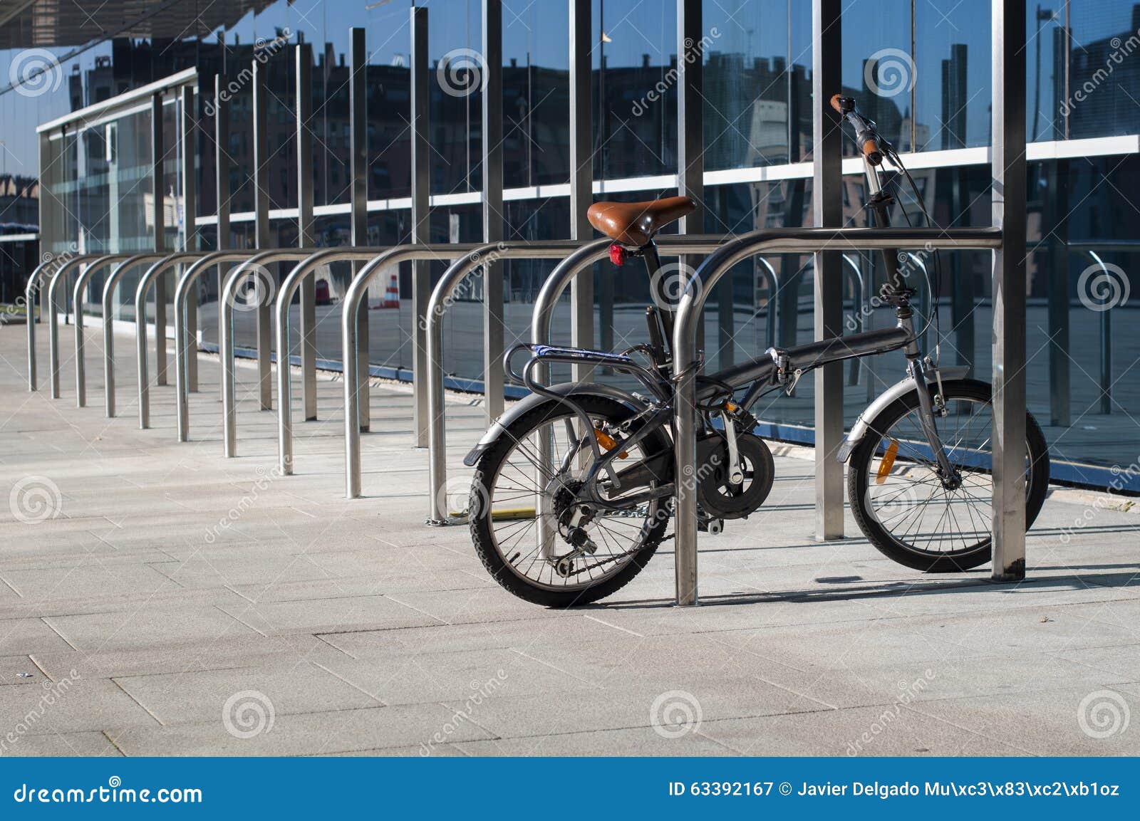Outdoor Bike Parking stock image. Image of transport - 63392167