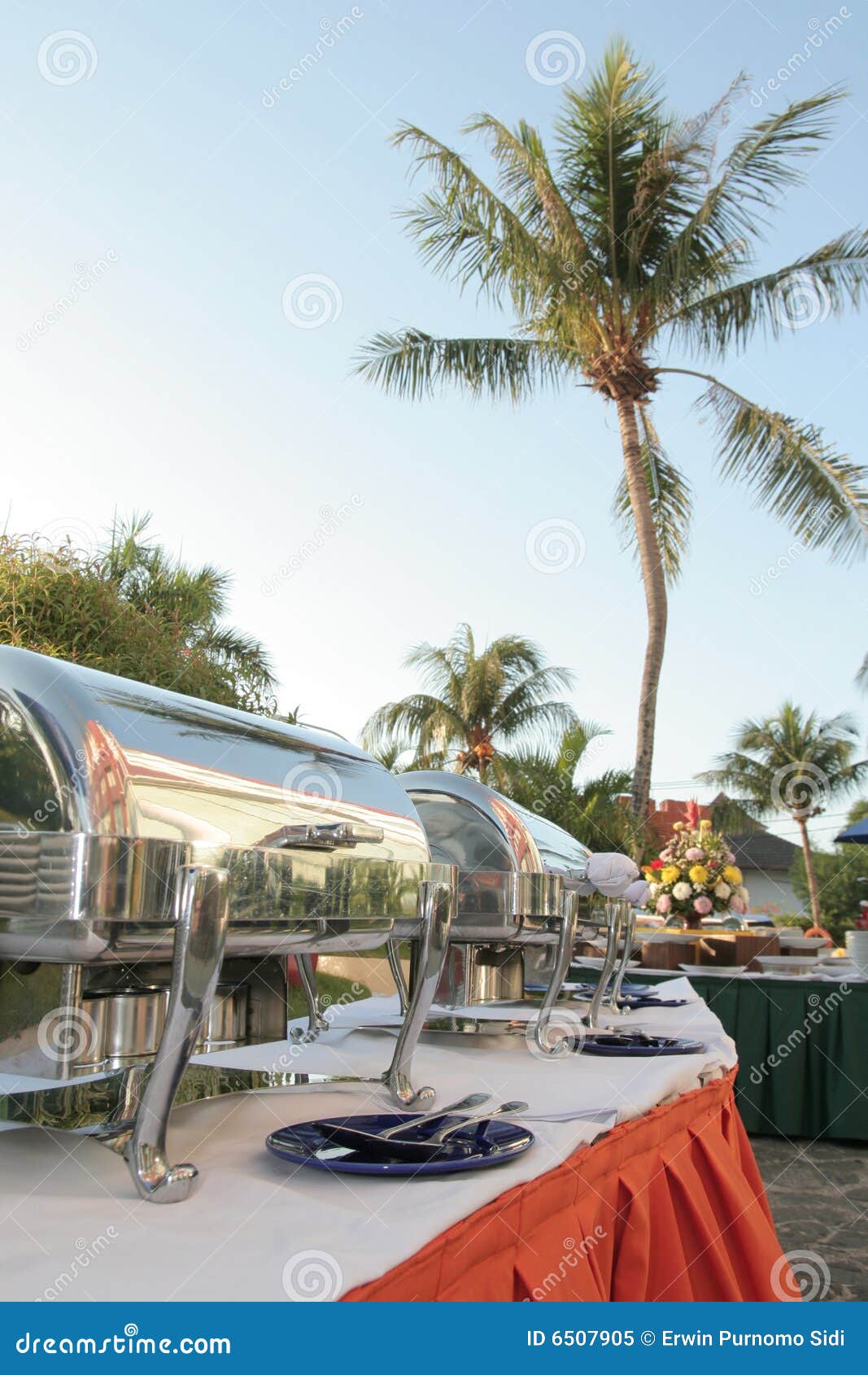 Outdoor buffet stock image. Image of industry, food, chauffer - 6507905