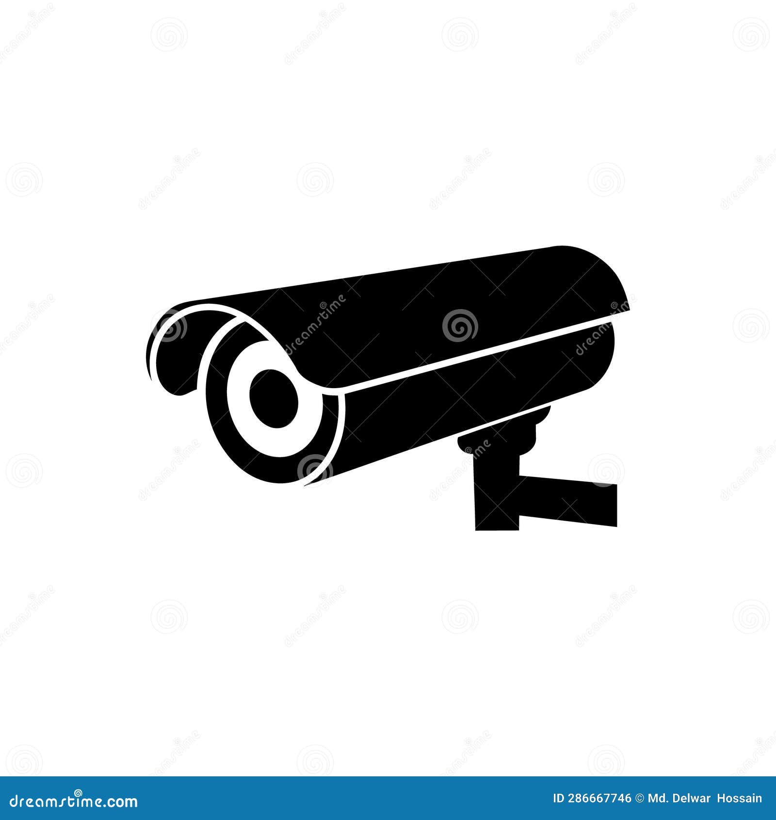 Outdoor camera icon stock vector. Illustration of video - 286667746