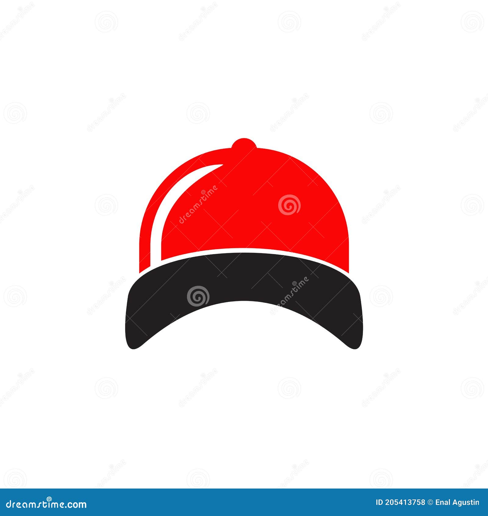 Outdoor Cap Logo Design Template Stock Vector - Illustration of model ...