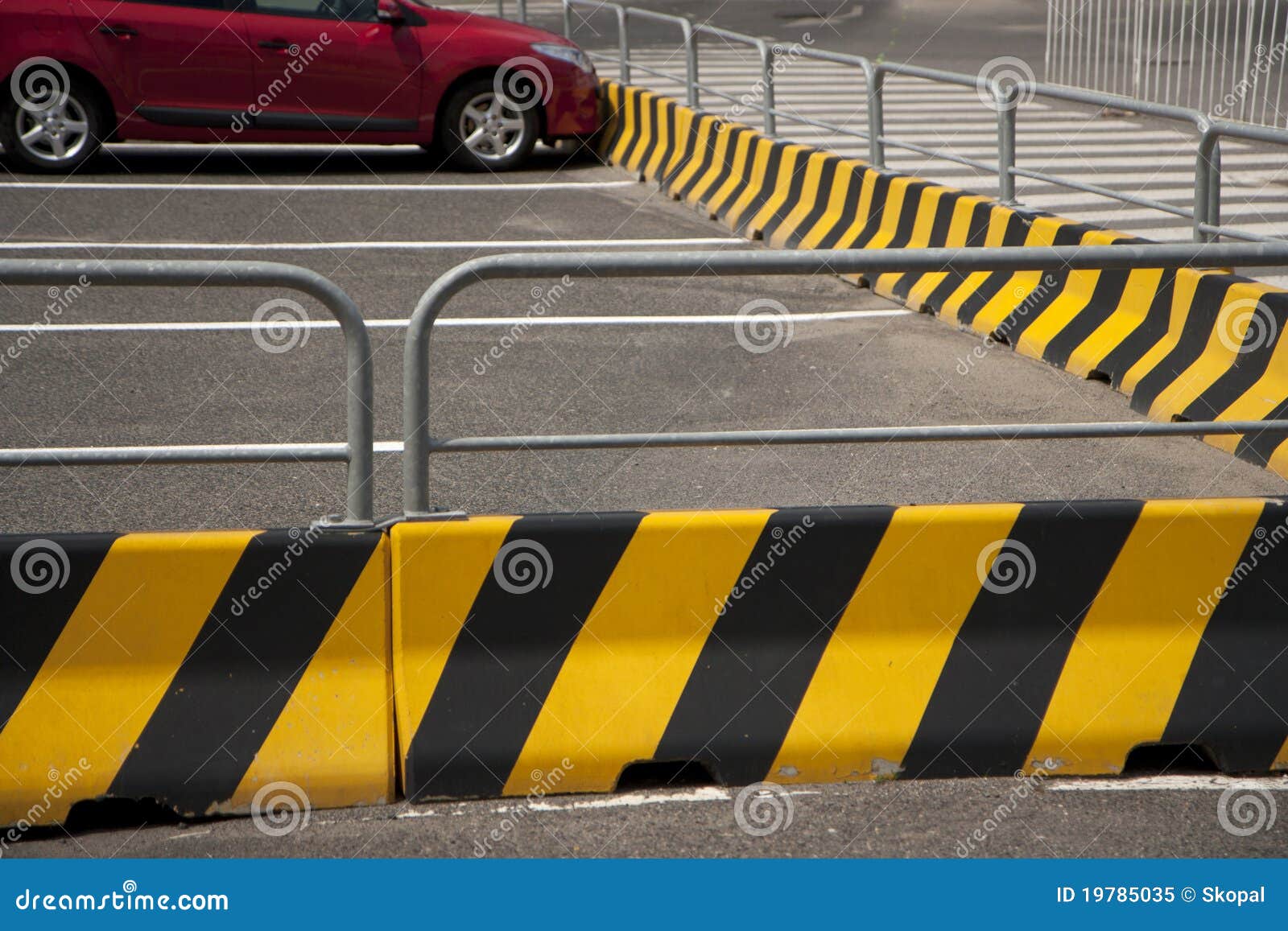 Outdoor car park stock image. Image of parking, lane - 19785035