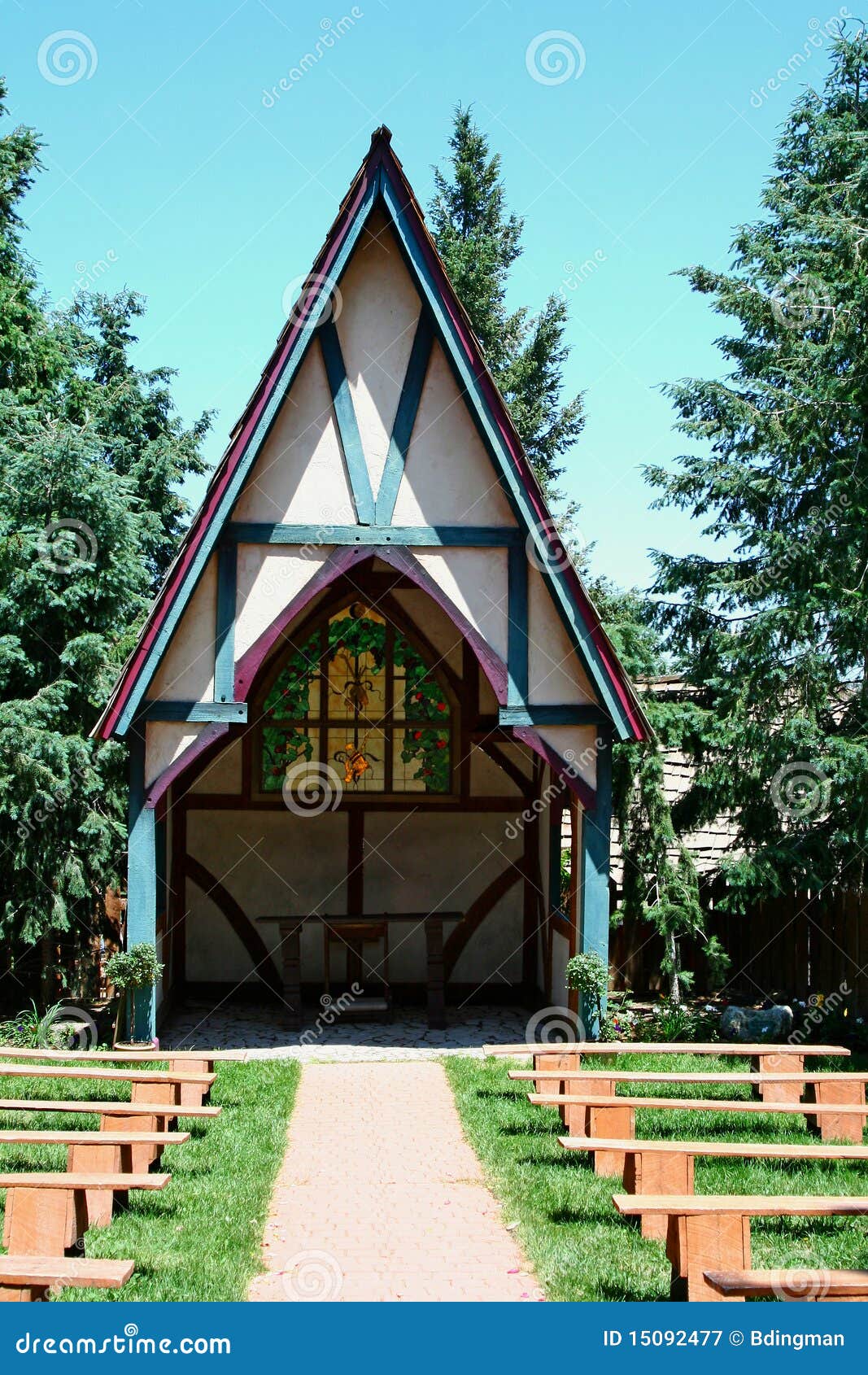 Outdoor Chapel stock image. Image of detail, chapel, american - 15092477