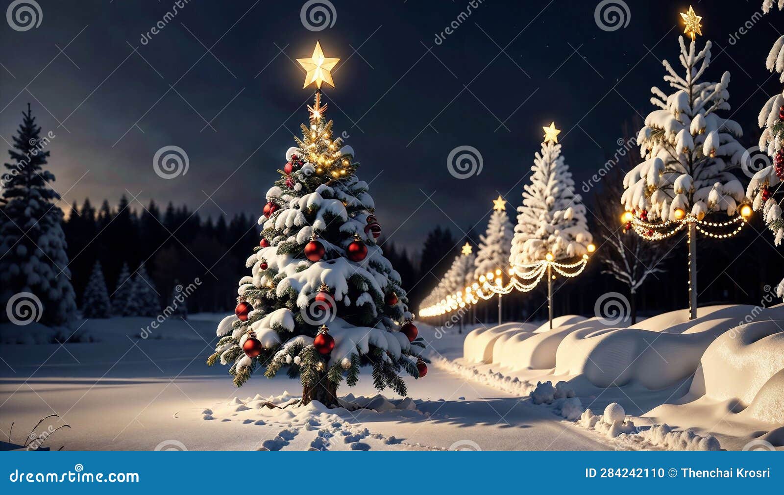 Outdoor Christmas Decorations and a Beautifully Decorated Christmas ...