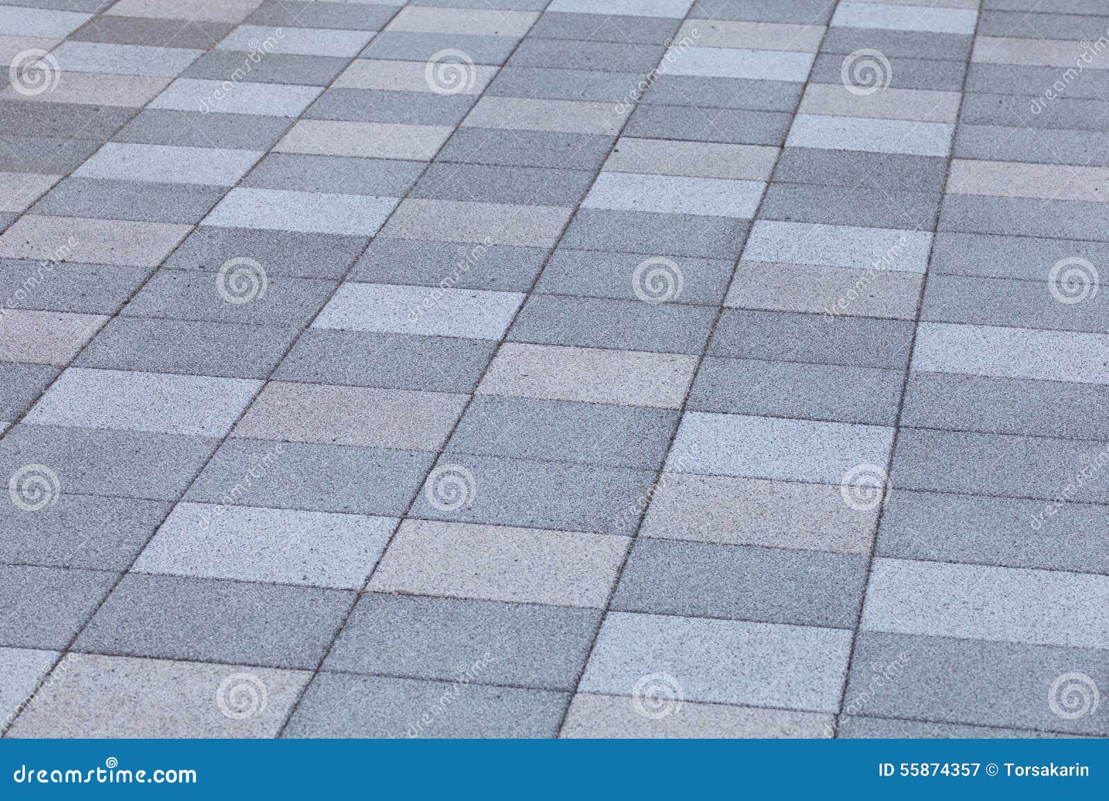 Outdoor Concrete Block Floor Stock Image - Image of brickwork, decor ...