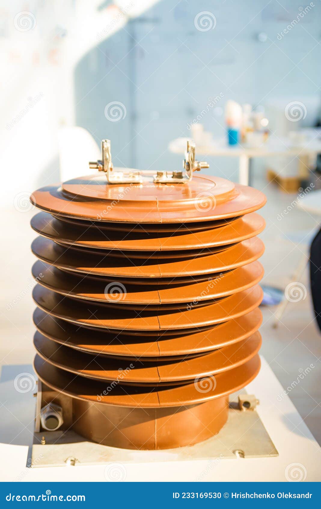 Current Transformer 110 KV High Voltage Substation Stock Photography ...